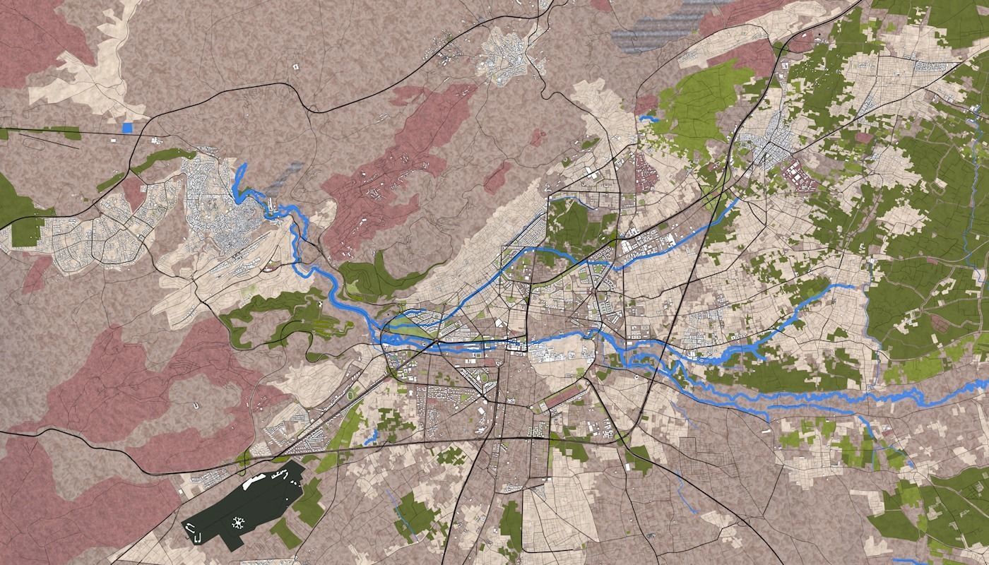 3D model Damascus City Syria VR / AR / low-poly | CGTrader