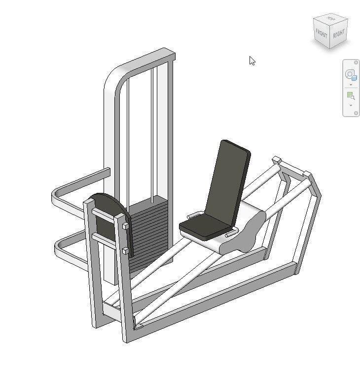 Gym tools set - Revit family 3D model | CGTrader