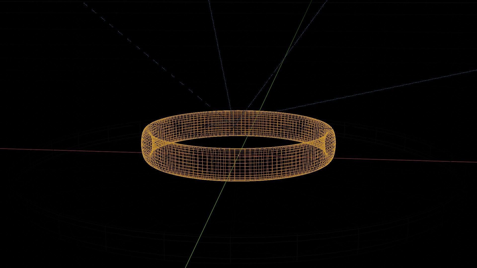 3D model Ring from Lord Of The Rings low-poly and STL file printable VR ...