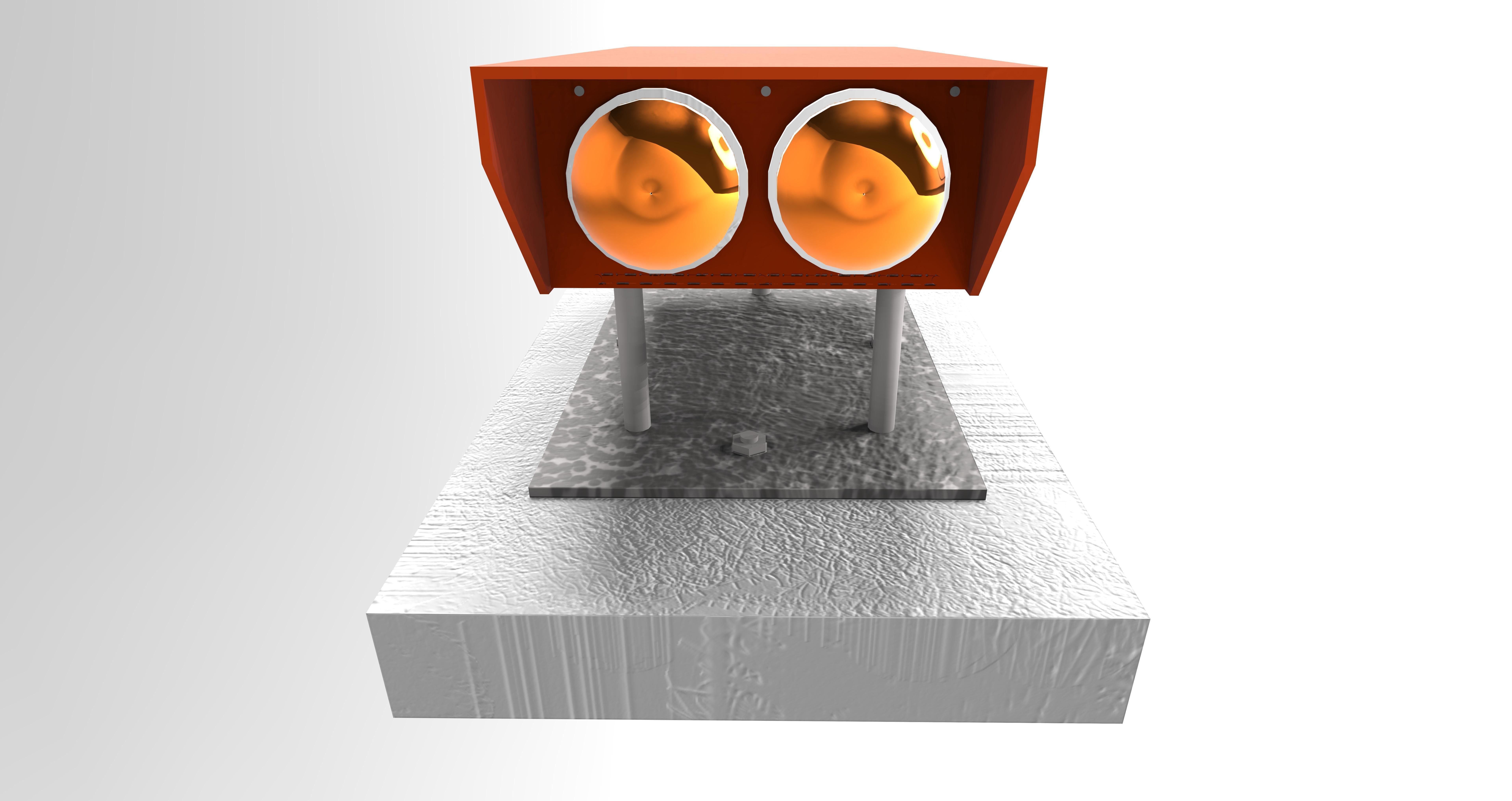 Precision Approach Path Indicator Lighting free 3D model | CGTrader