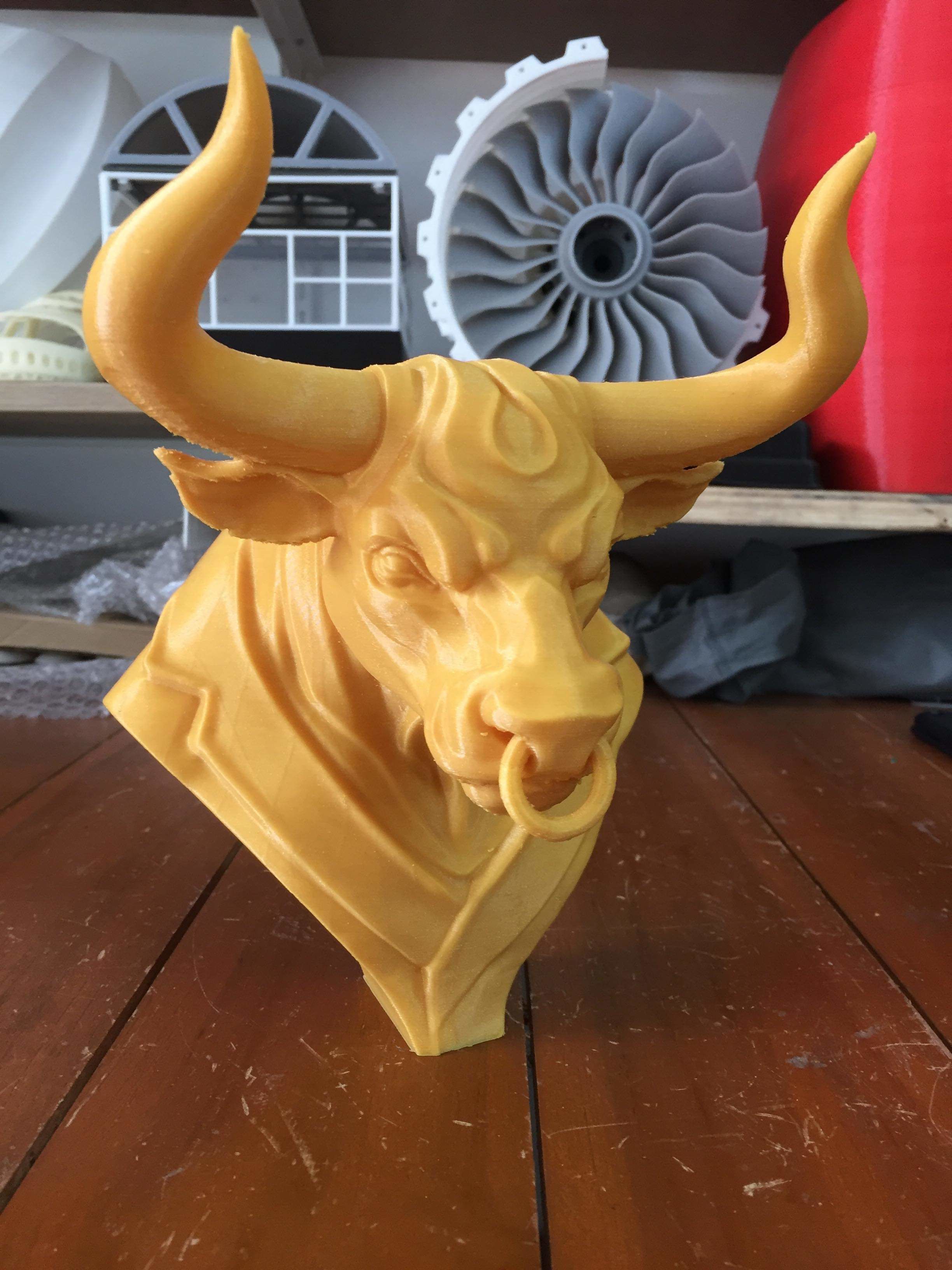 Toros Portrait 3D model 3D printable | CGTrader