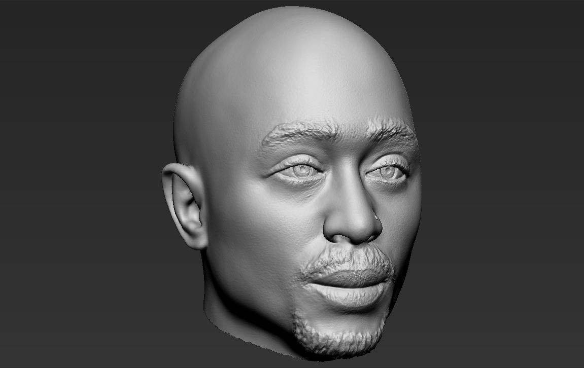 Tupac Shakur 3D model | CGTrader