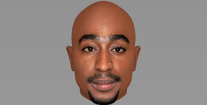 Tupac Shakur 3D model | CGTrader
