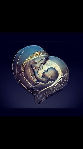 MOM AND BABY 3D model | CGTrader