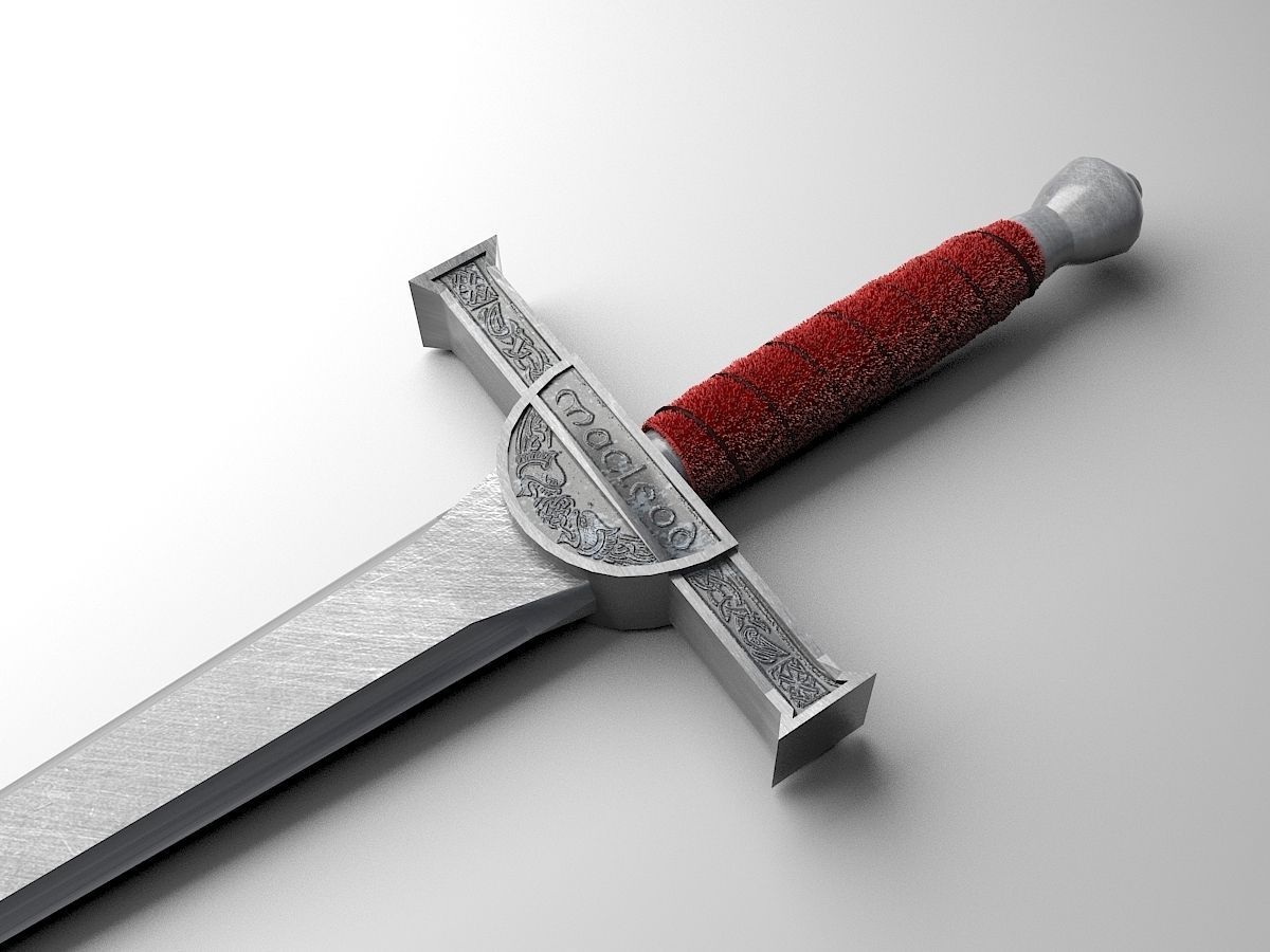 3D asset Highlander sword | CGTrader