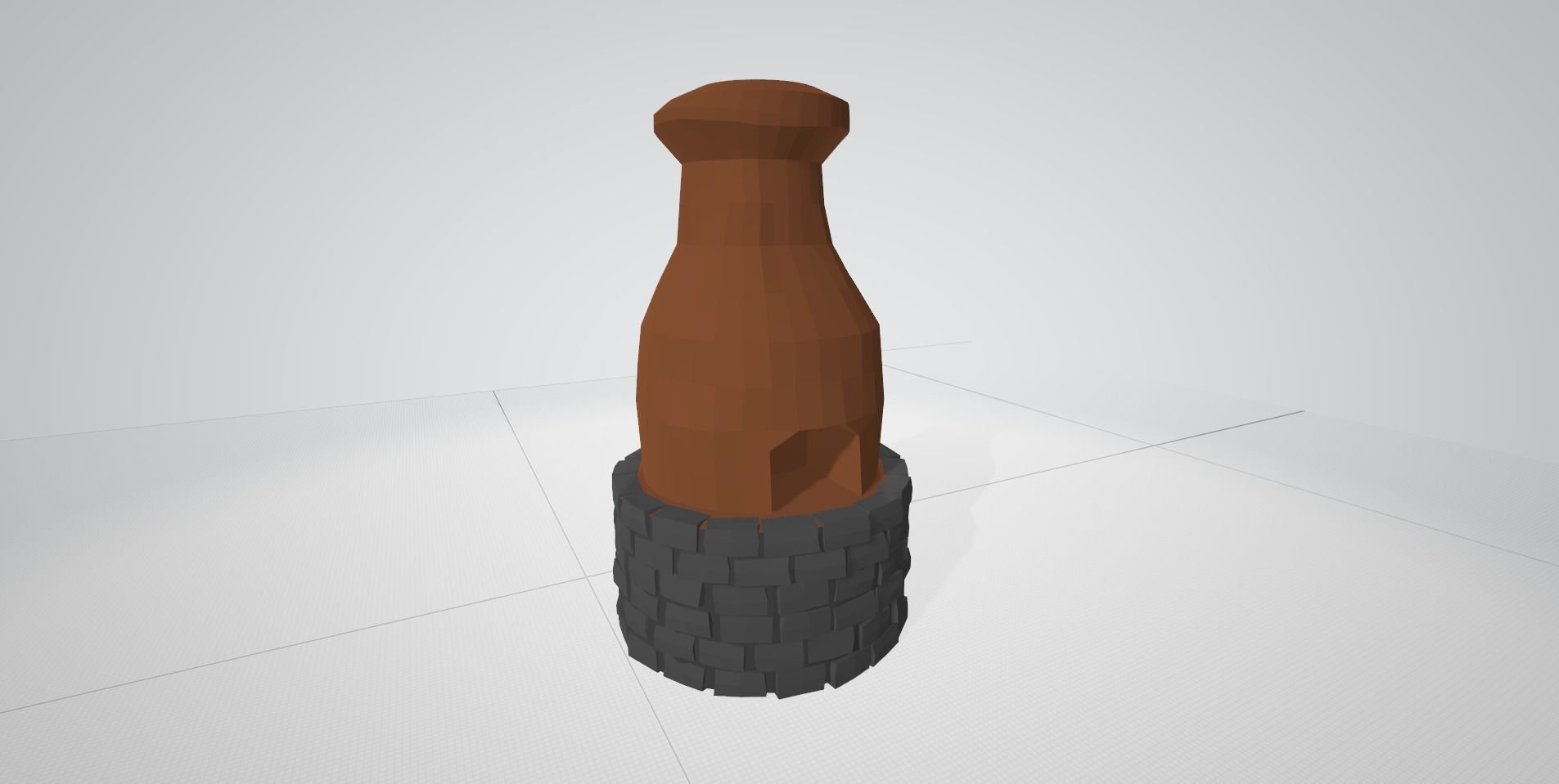 3D model The stove and chinook from the game Rust VR / AR / low-poly ...