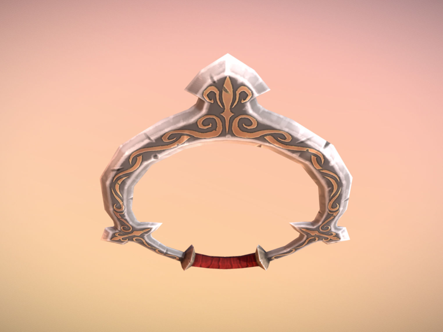 3D model Fantasy Armory - Chakram 01 VR / AR / low-poly | CGTrader