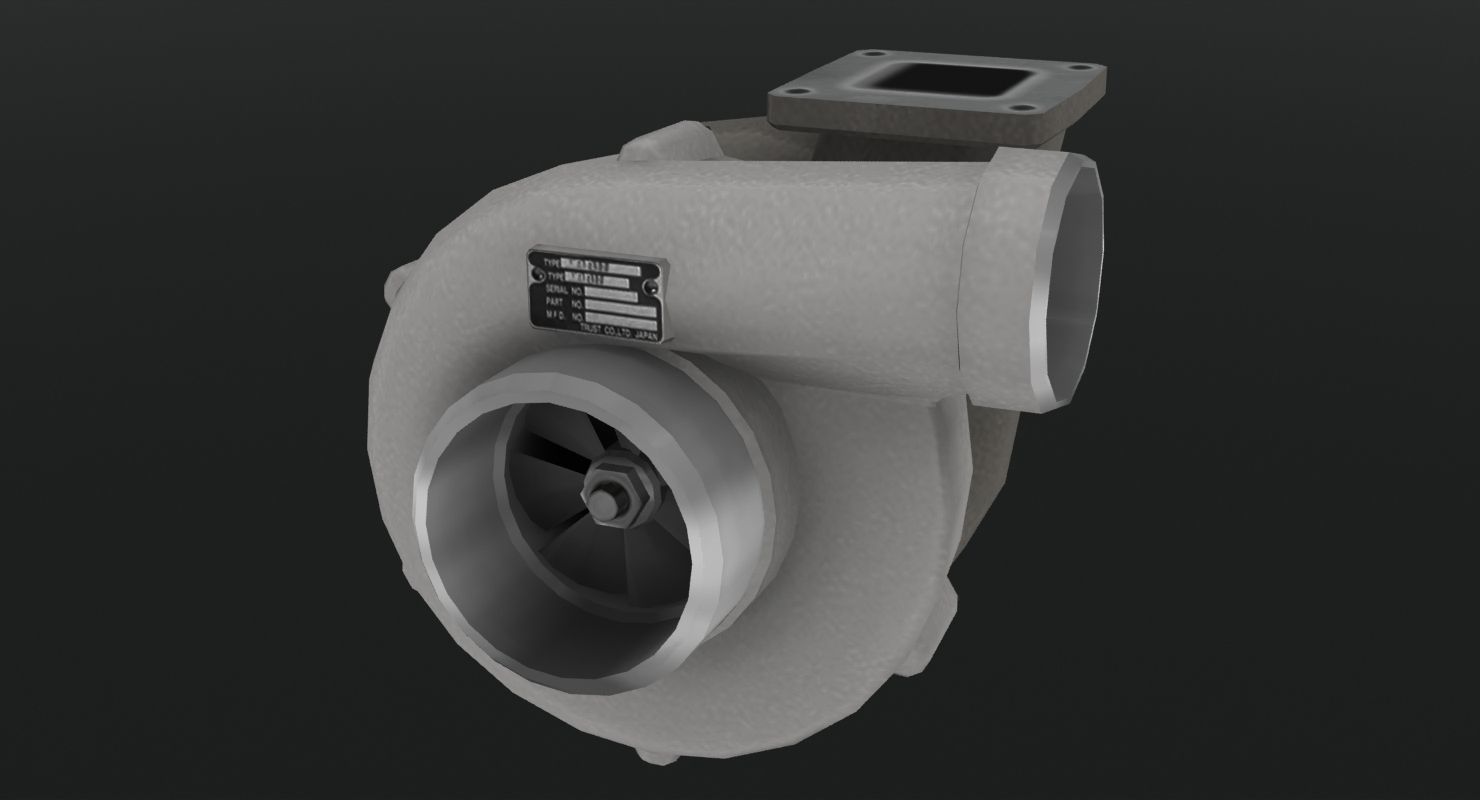 3D model Nissan SR20DET Red Top engine VR / AR / low-poly | CGTrader