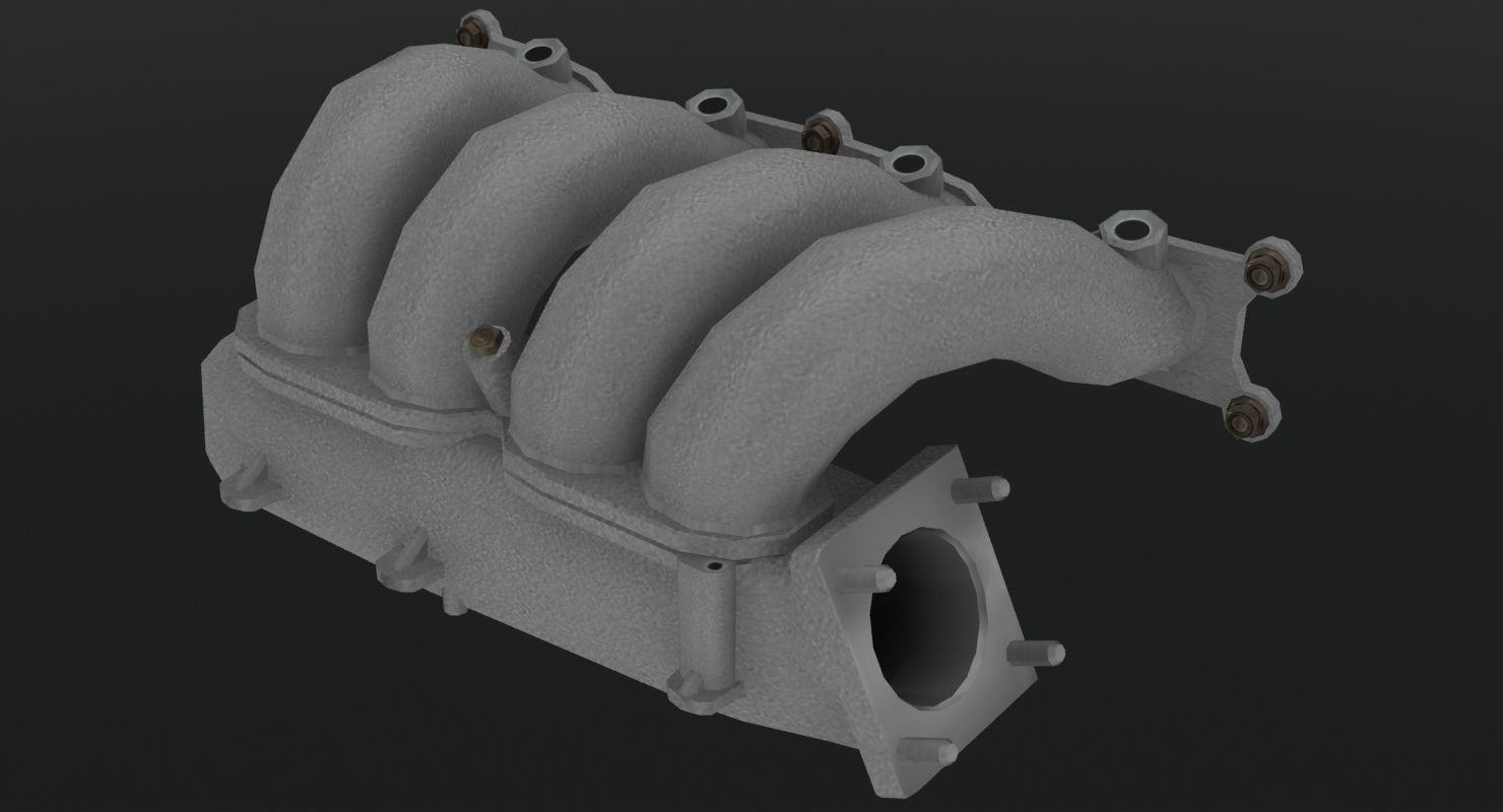 3D model Nissan SR20DET Red Top engine VR / AR / low-poly | CGTrader