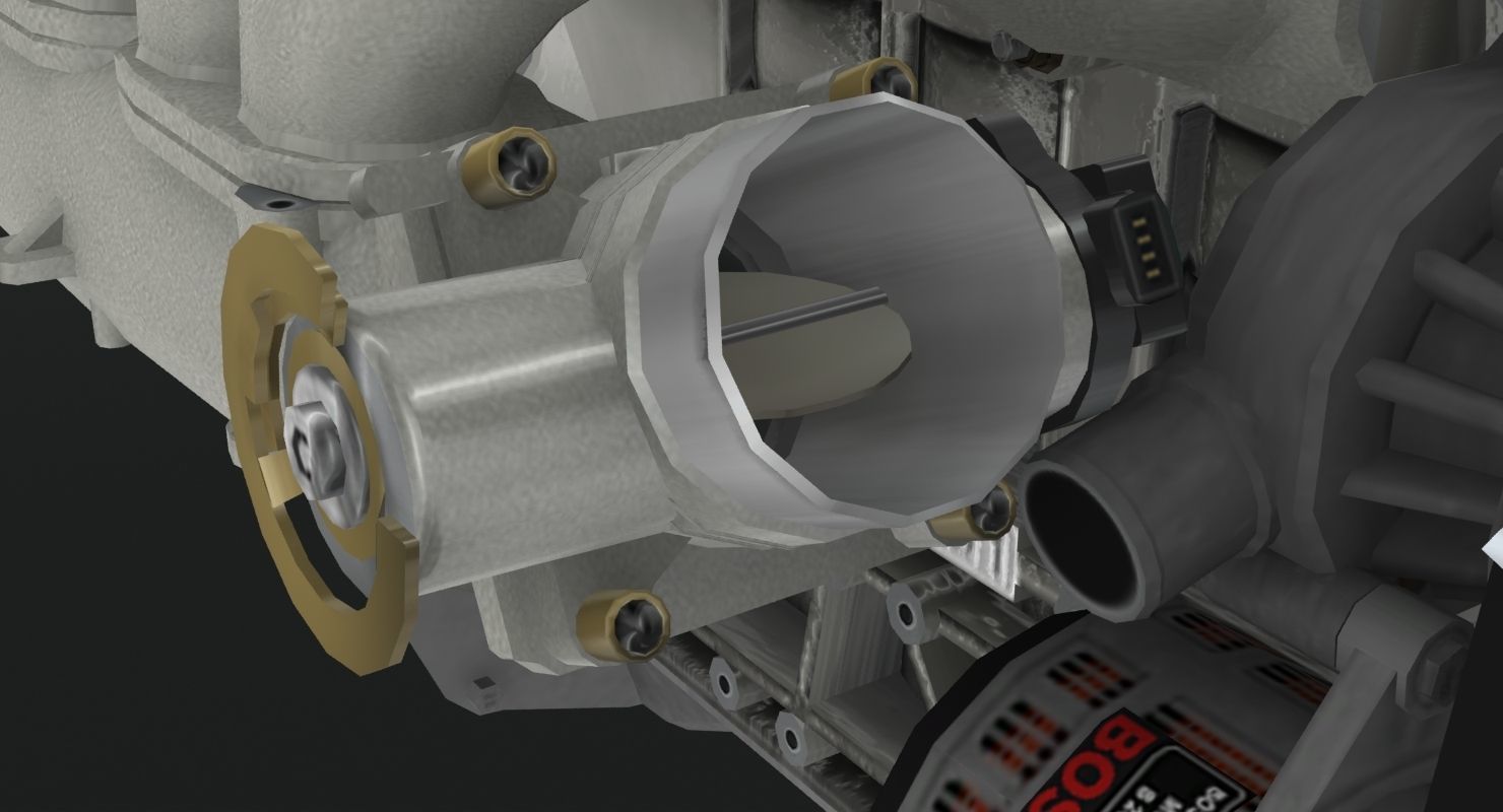 3D model TOMEI Genesis SR22G engine VR / AR / low-poly | CGTrader