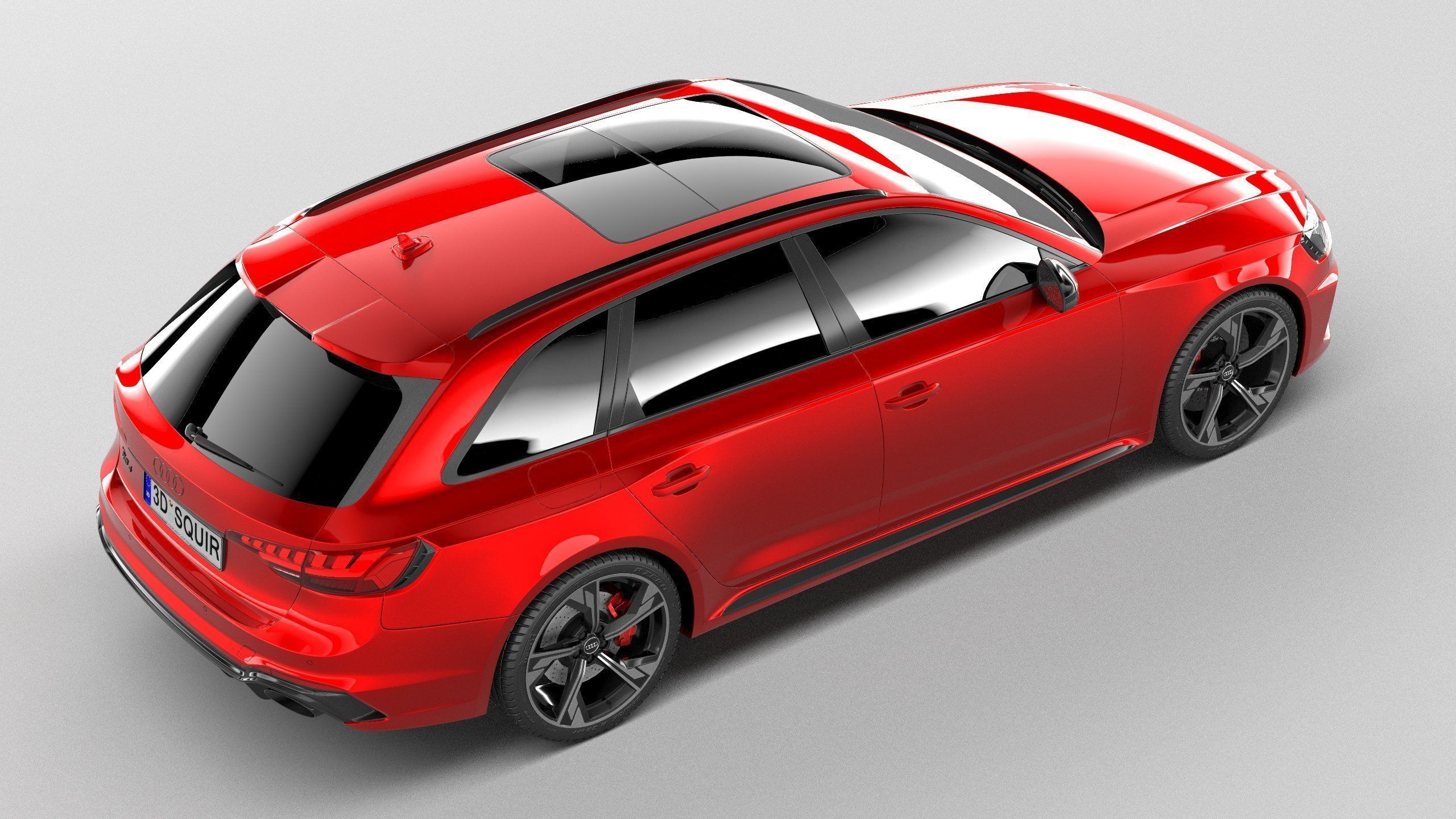 Audi RS4 Avant 2020 3D model | CGTrader