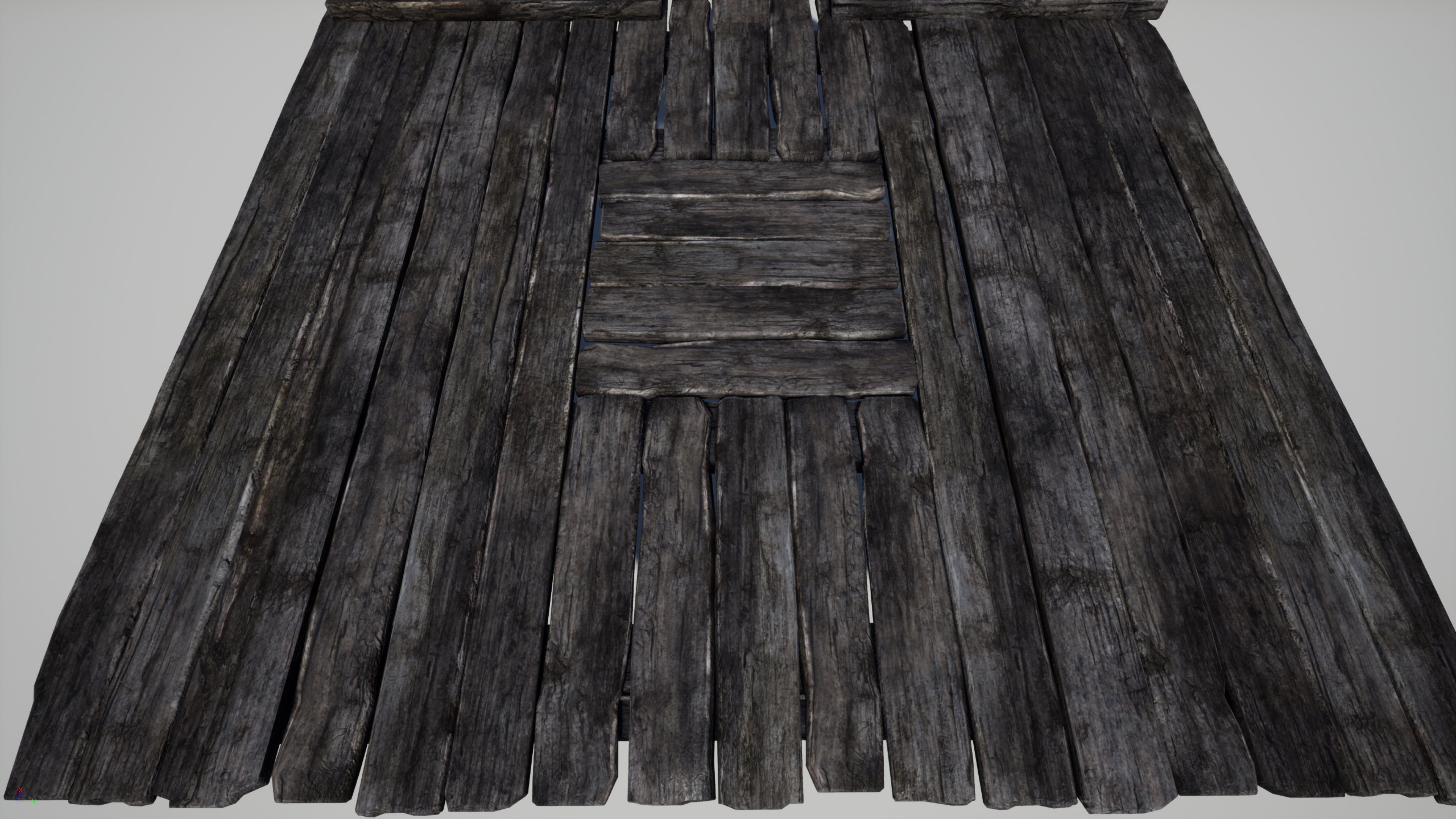 3D model Medieval Gallows VR / AR / low-poly | CGTrader