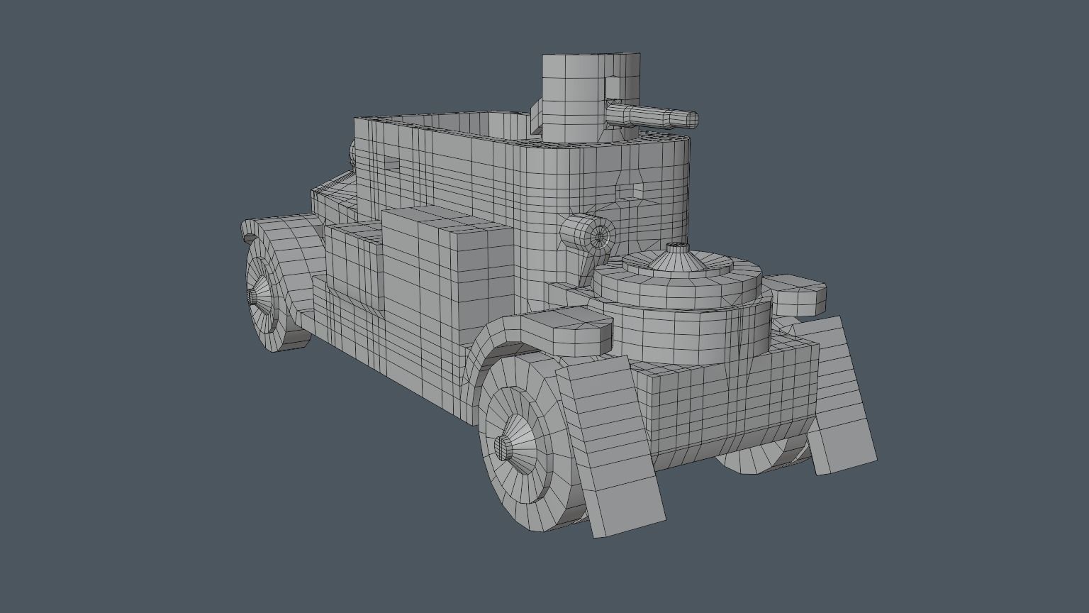 Minerva Armored Car 3D model 3D printable | CGTrader