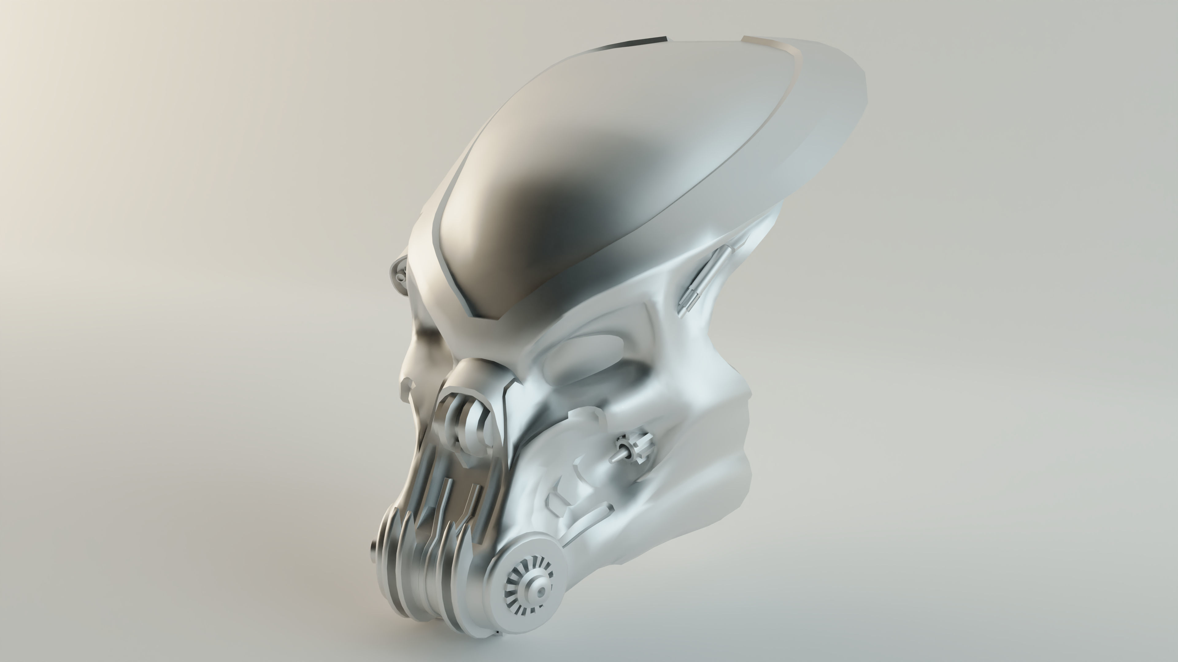 Celtic Predator Mask 3d Print model 3D model 3D printable | CGTrader