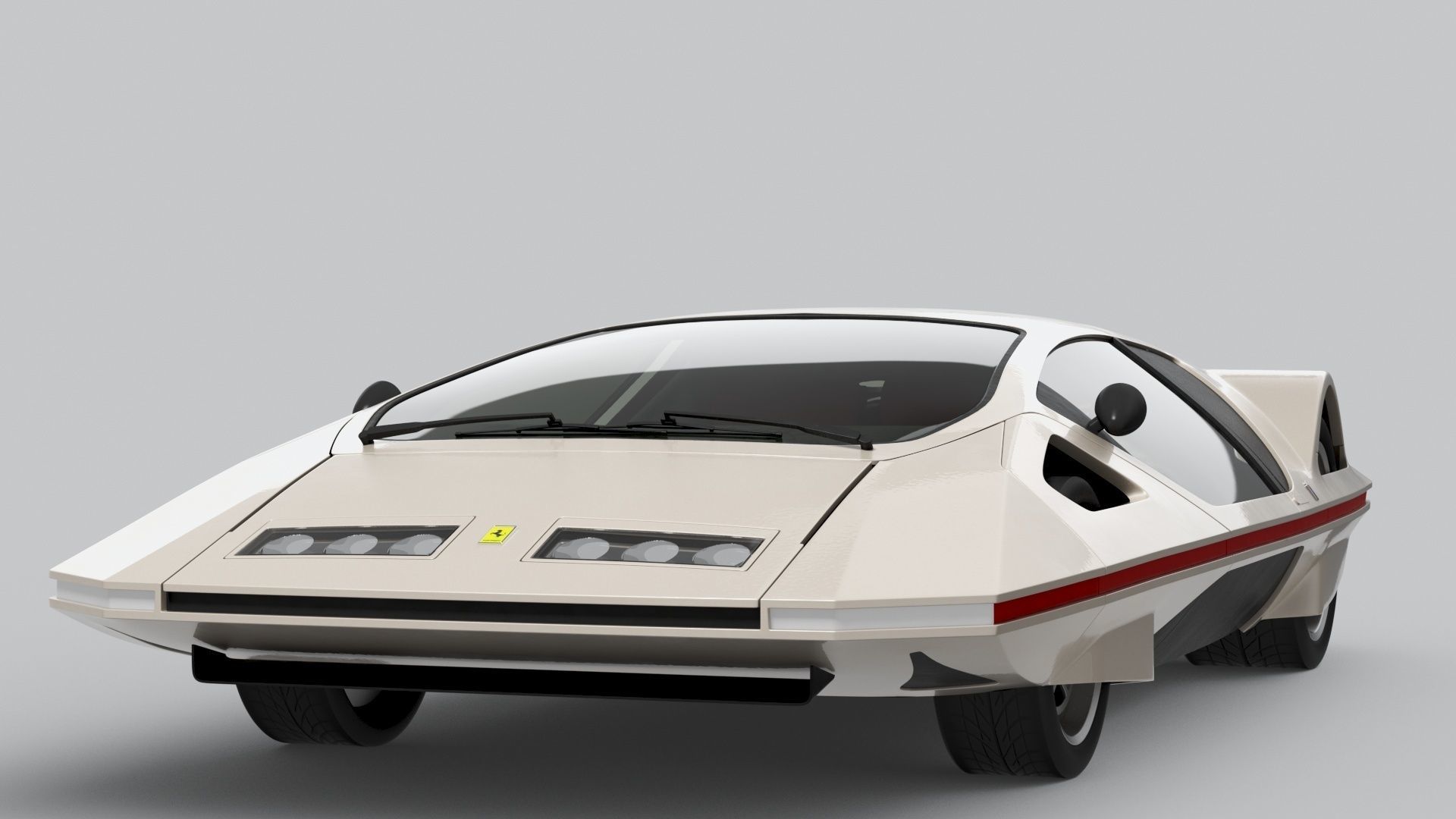 Ferrari 512S Modulo 3D model | CGTrader