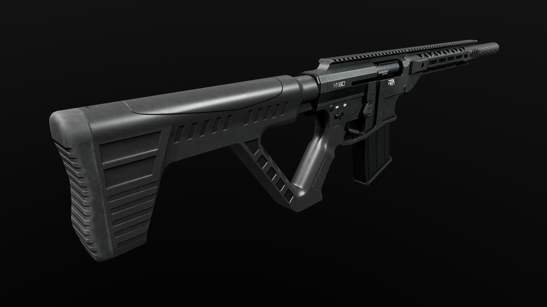 3D model RIA VR80 Semi Auto Tactical Shotgun VR / AR / low-poly | CGTrader