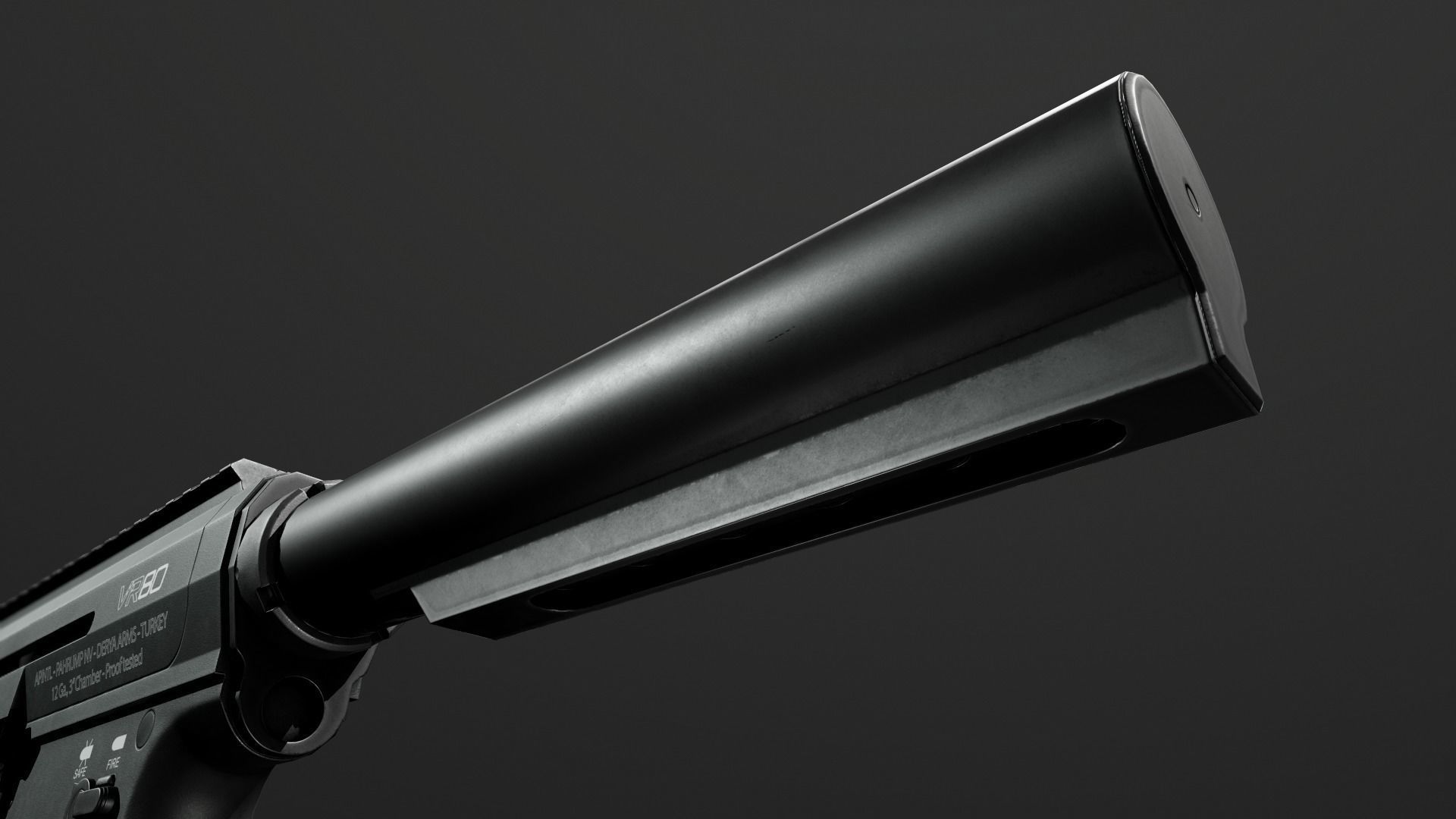 3D model RIA VR80 Semi Auto Tactical Shotgun VR / AR / low-poly | CGTrader