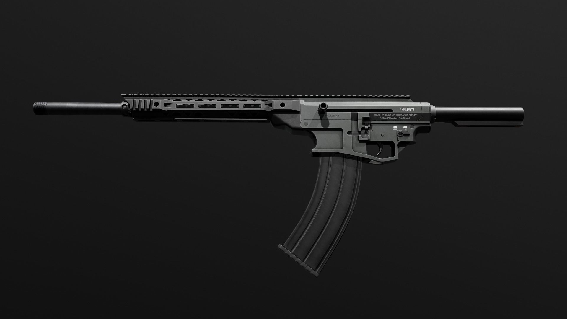 3D model RIA VR80 Semi Auto Tactical Shotgun VR / AR / low-poly | CGTrader