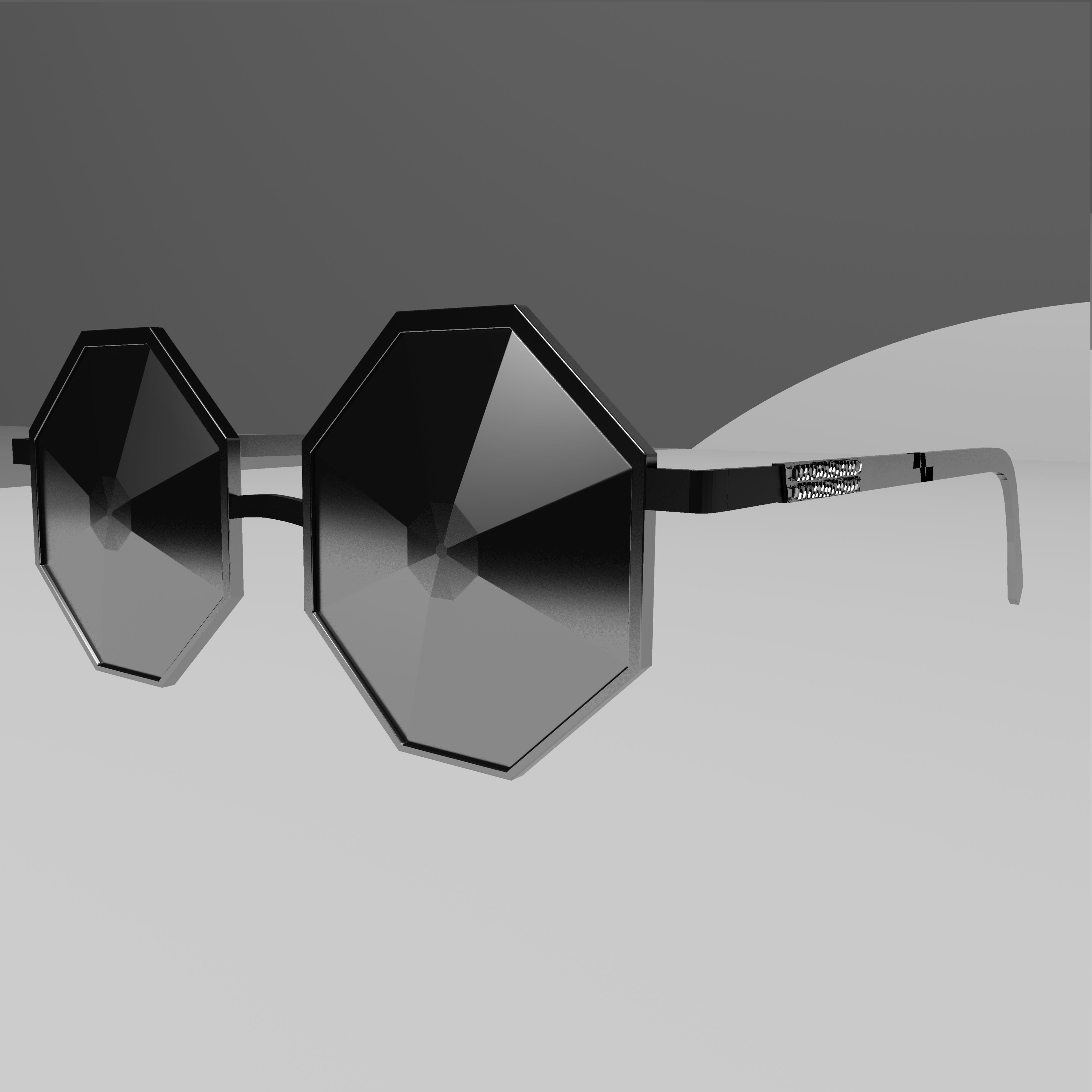 Stylish Sunglass 3D model | CGTrader
