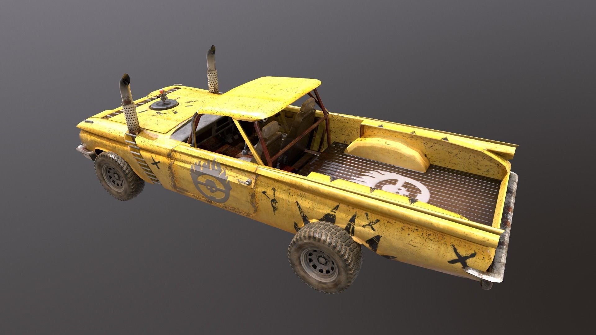3D Battle Car War 13 | CGTrader