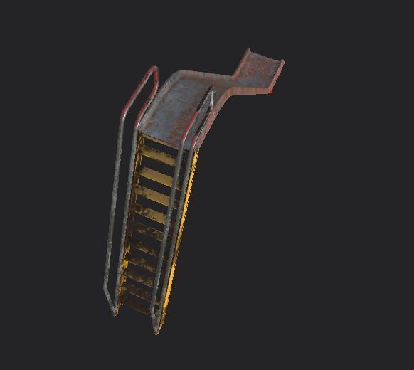 Old Slide 3D model | CGTrader