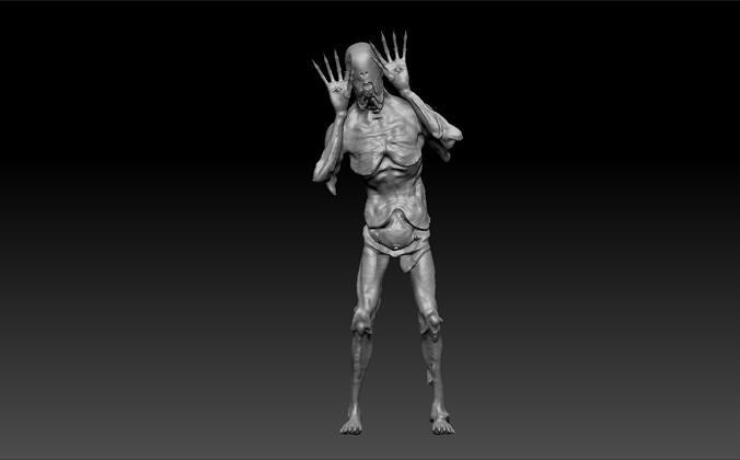 PANs LABYRINTH THE PALE MAN 3D model | CGTrader