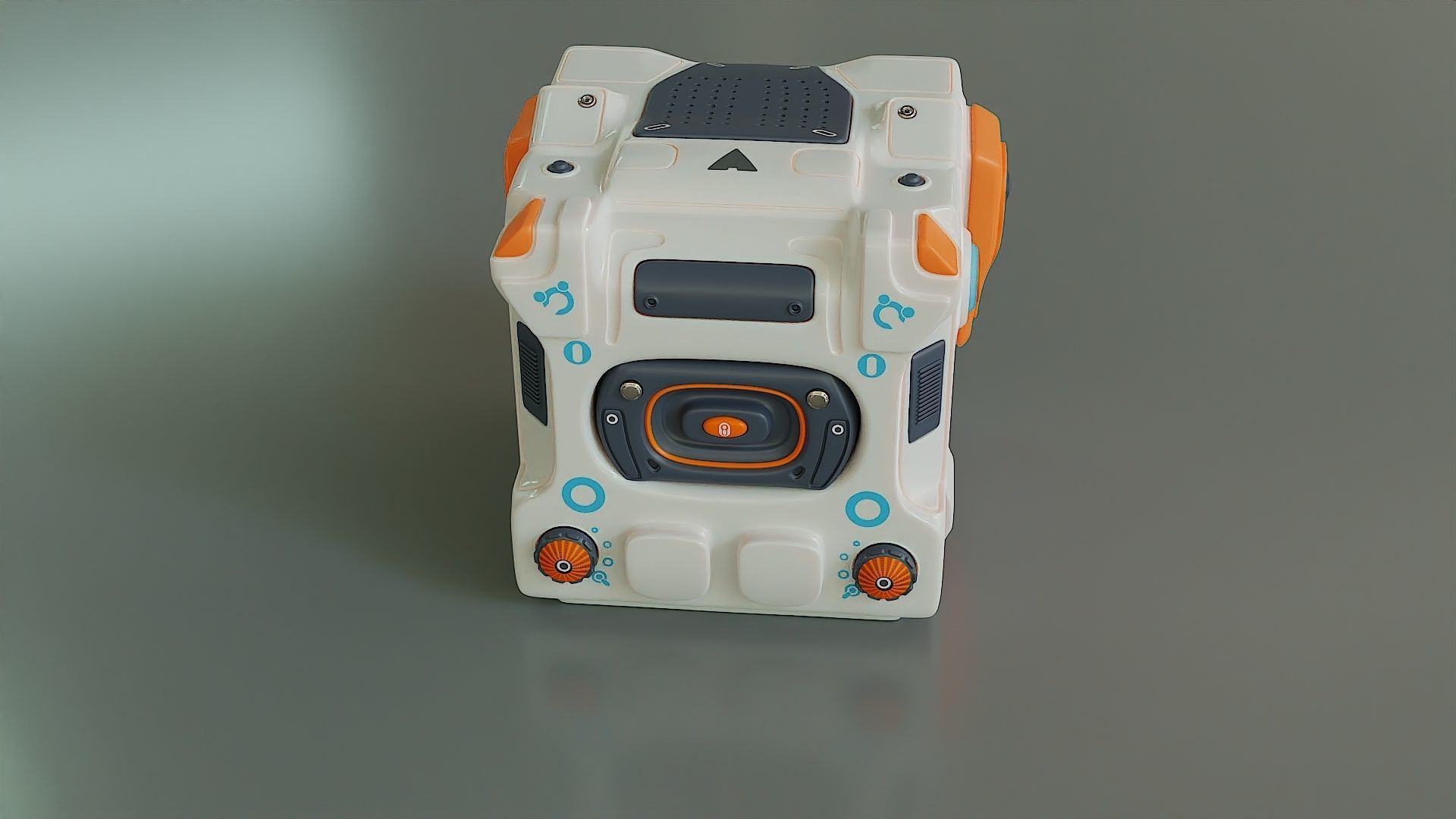 Futuristic telecommunication device design concept 3D model | CGTrader