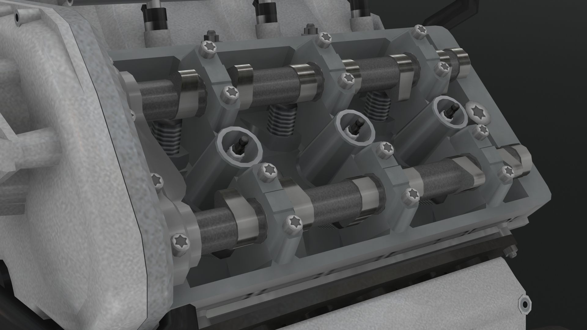 3D model Nissan 350z VQ35DE engine VR / AR / low-poly | CGTrader