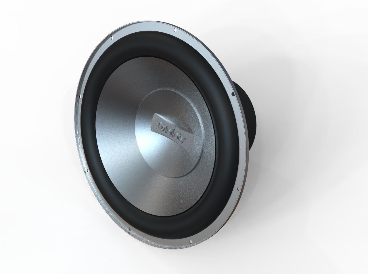 subwoofer infinity 1260w 3D model 3D printable | CGTrader