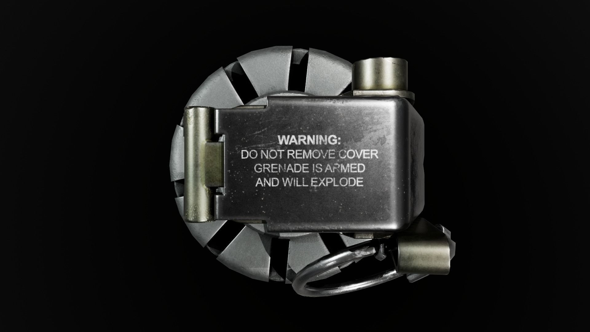 3D model CTS 7290 Flash Bang Grenade VR / AR / low-poly | CGTrader
