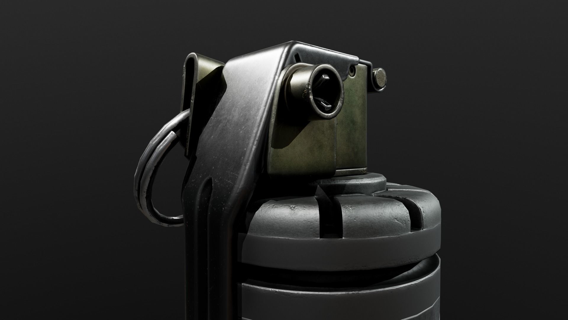 3D model CTS 7290 Flash Bang Grenade VR / AR / low-poly | CGTrader