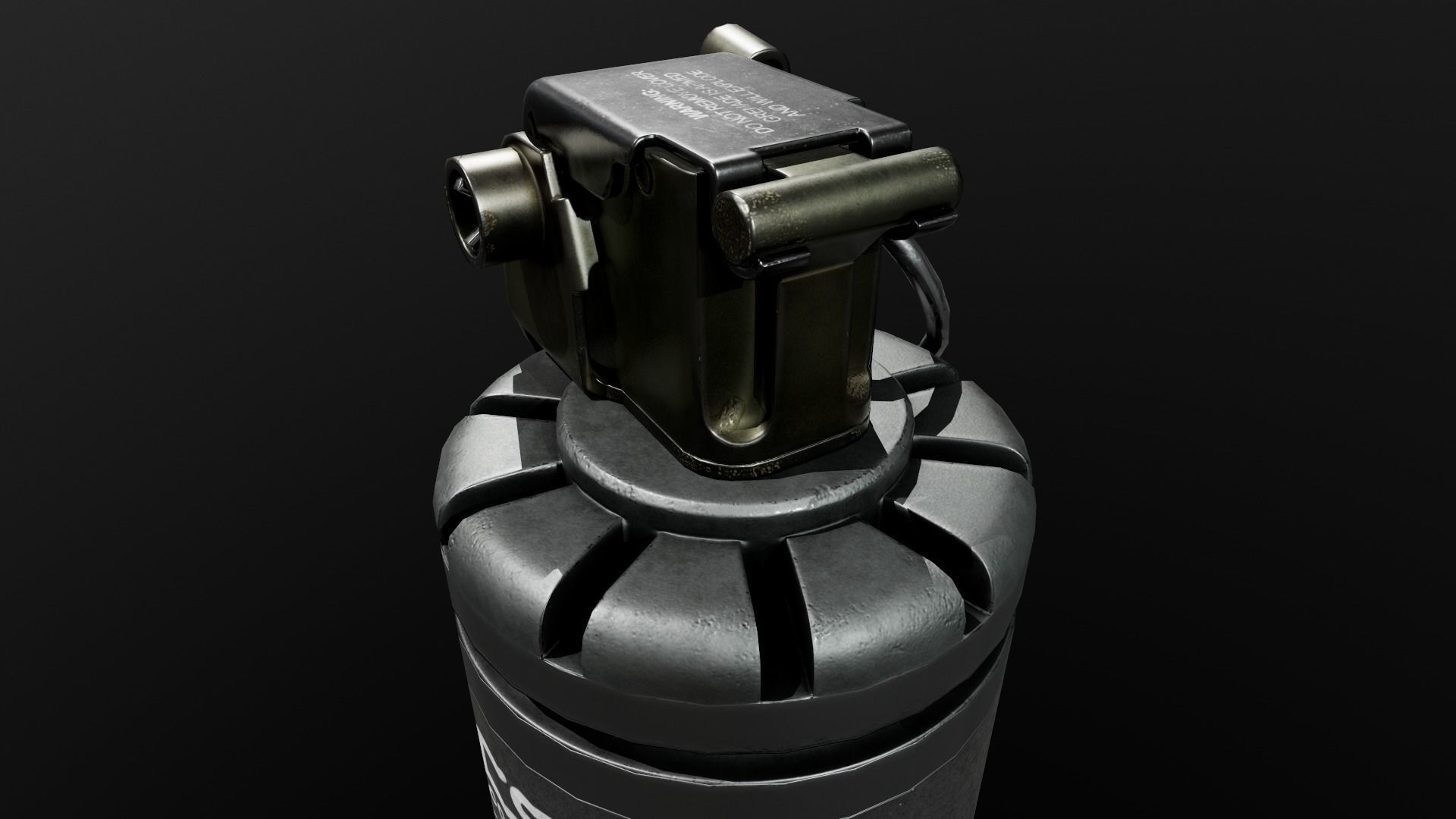 3D model CTS 7290 Flash Bang Grenade VR / AR / low-poly | CGTrader