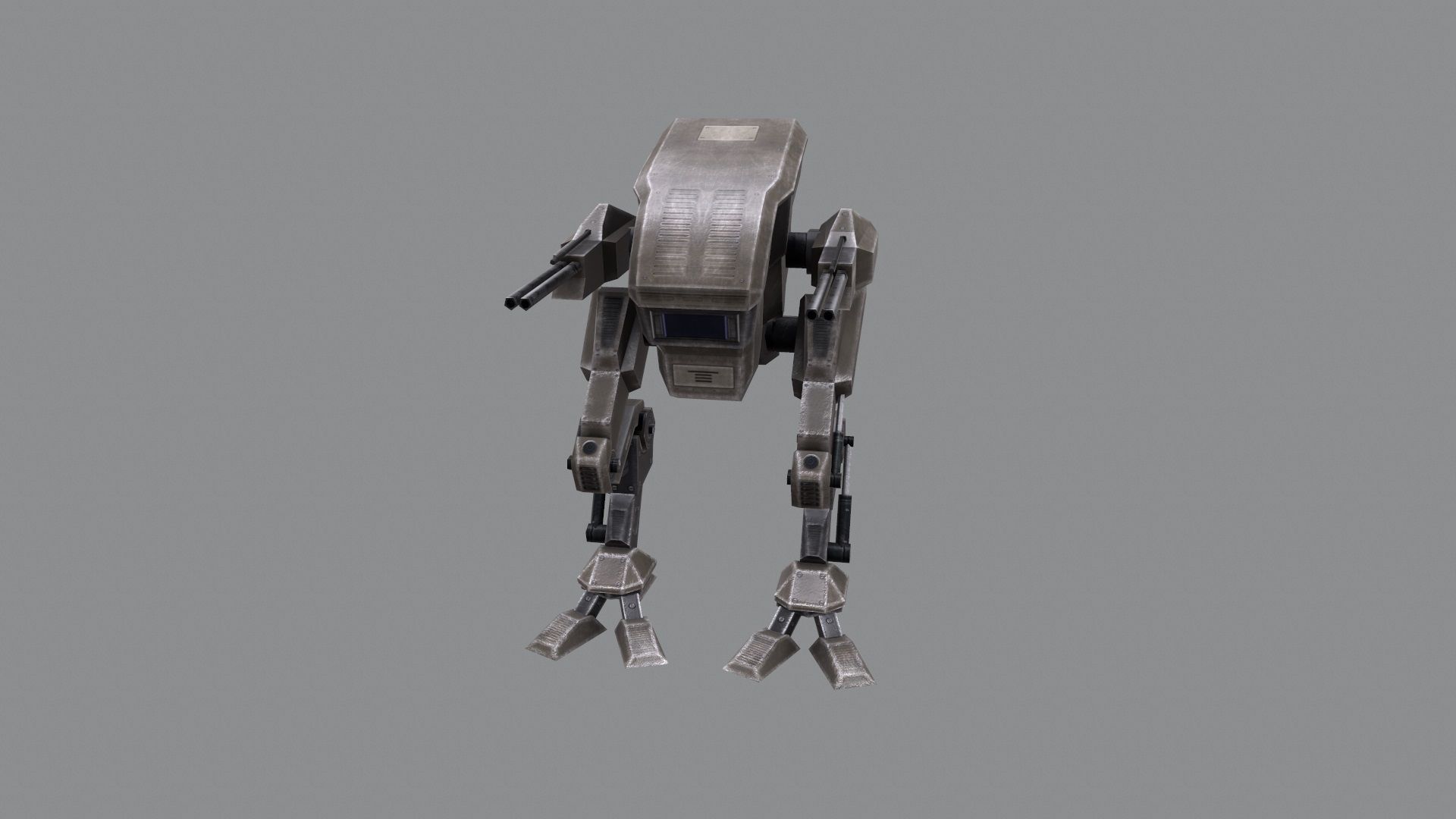 3D model Mech 1 star wars robot VR / AR / low-poly | CGTrader