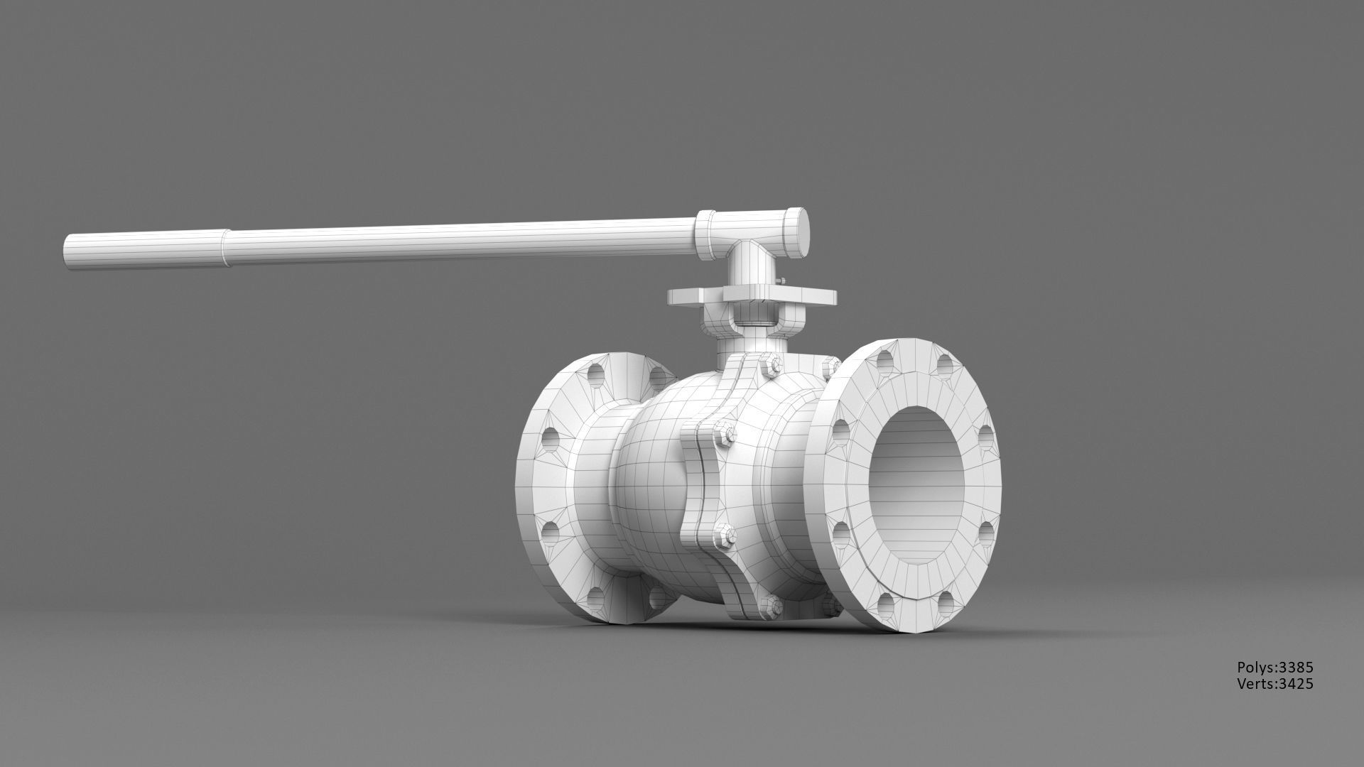 3D model Pipeline industrial valves VR / AR / low-poly | CGTrader