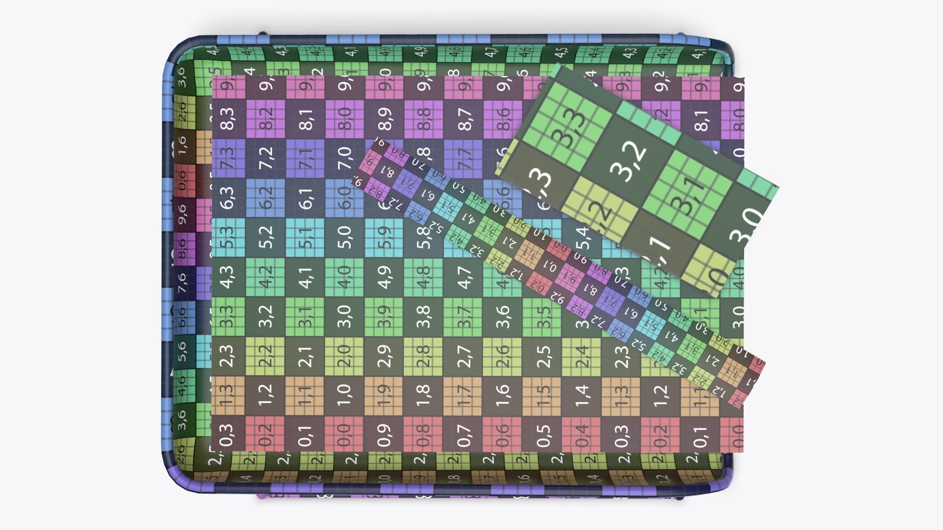 Paper mesh horizontal holder 01 3D model | CGTrader