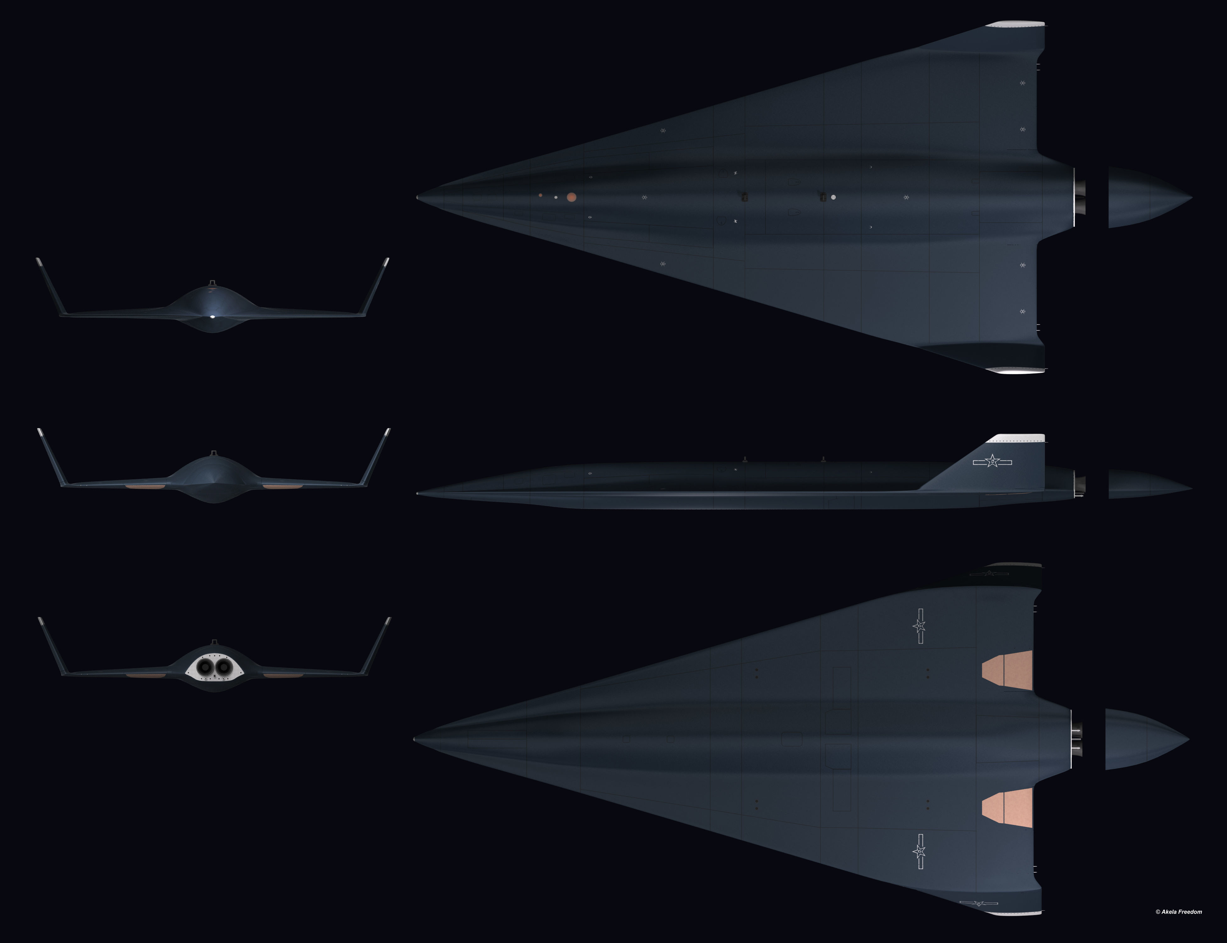 WZ-8 UAV 3D model animated | CGTrader