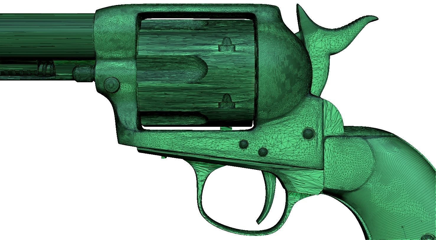 Revolver colt peacemaker ready to print 3D model 3D printable | CGTrader