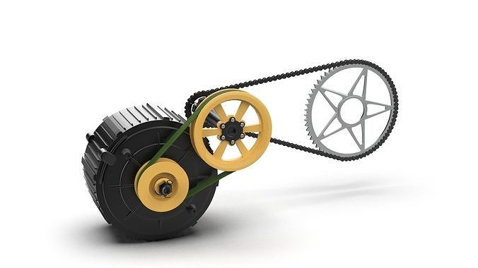 3 drive Drivetrain 3d model 3D model | CGTrader