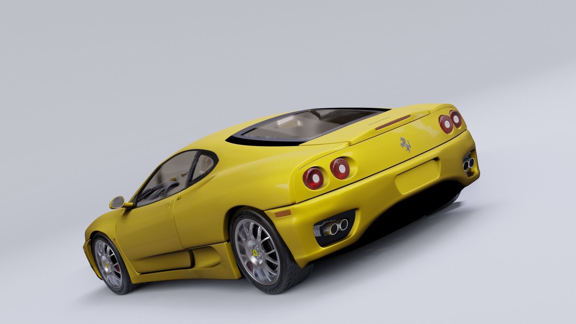 Ferrari modena 360 model in Blender 3D 3D model | CGTrader