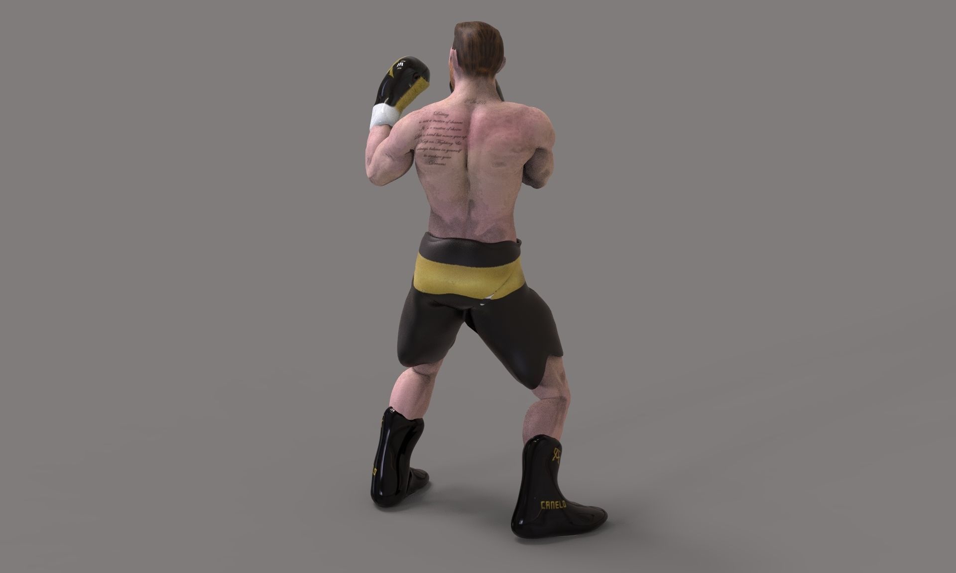 Canelo Alvarez Boxing 3D model 3D printable | CGTrader
