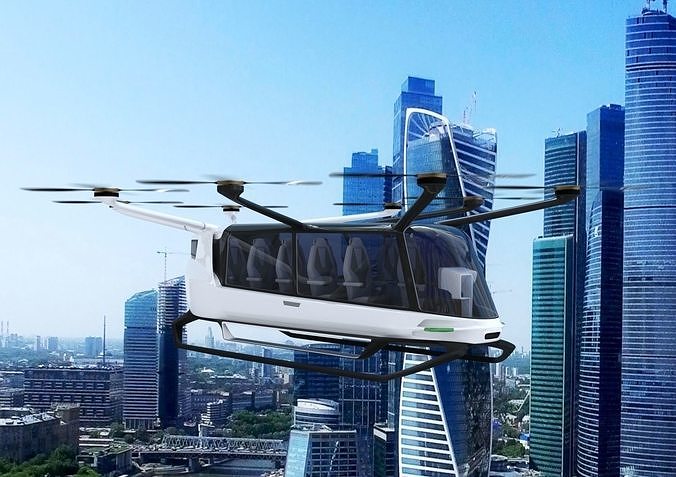 Hydrogen powered Air Bus with Interior 3D model | CGTrader