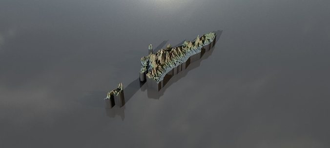 Highresolution heightmaps and geometry for Timor-Leste Texture | CGTrader