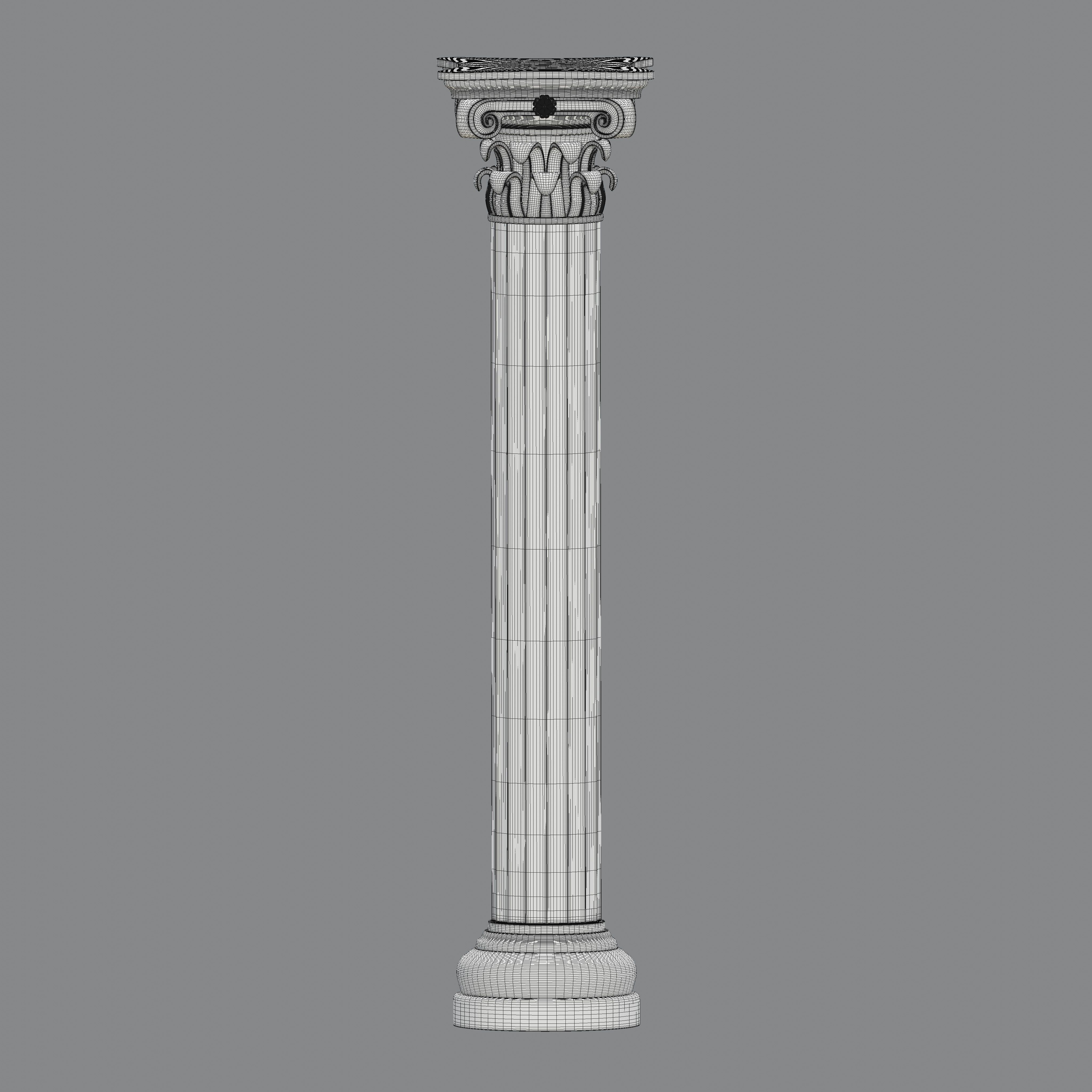 3D model Composite column VR / AR / low-poly | CGTrader