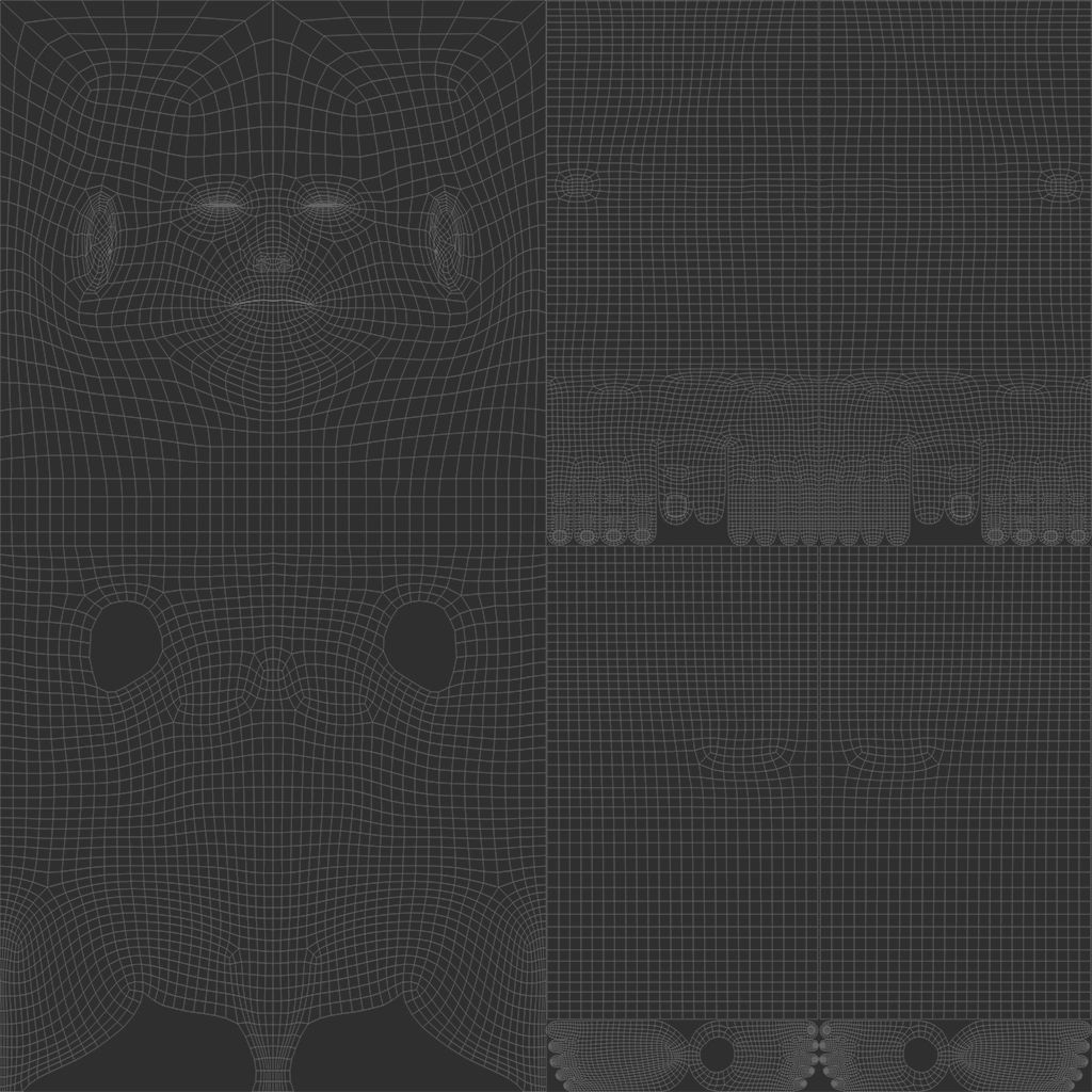 3D model Superhero Base Mesh VR / AR / low-poly | CGTrader