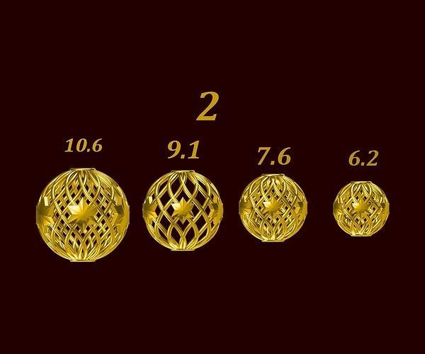 Para Ball 2 3D model 3D printable | CGTrader