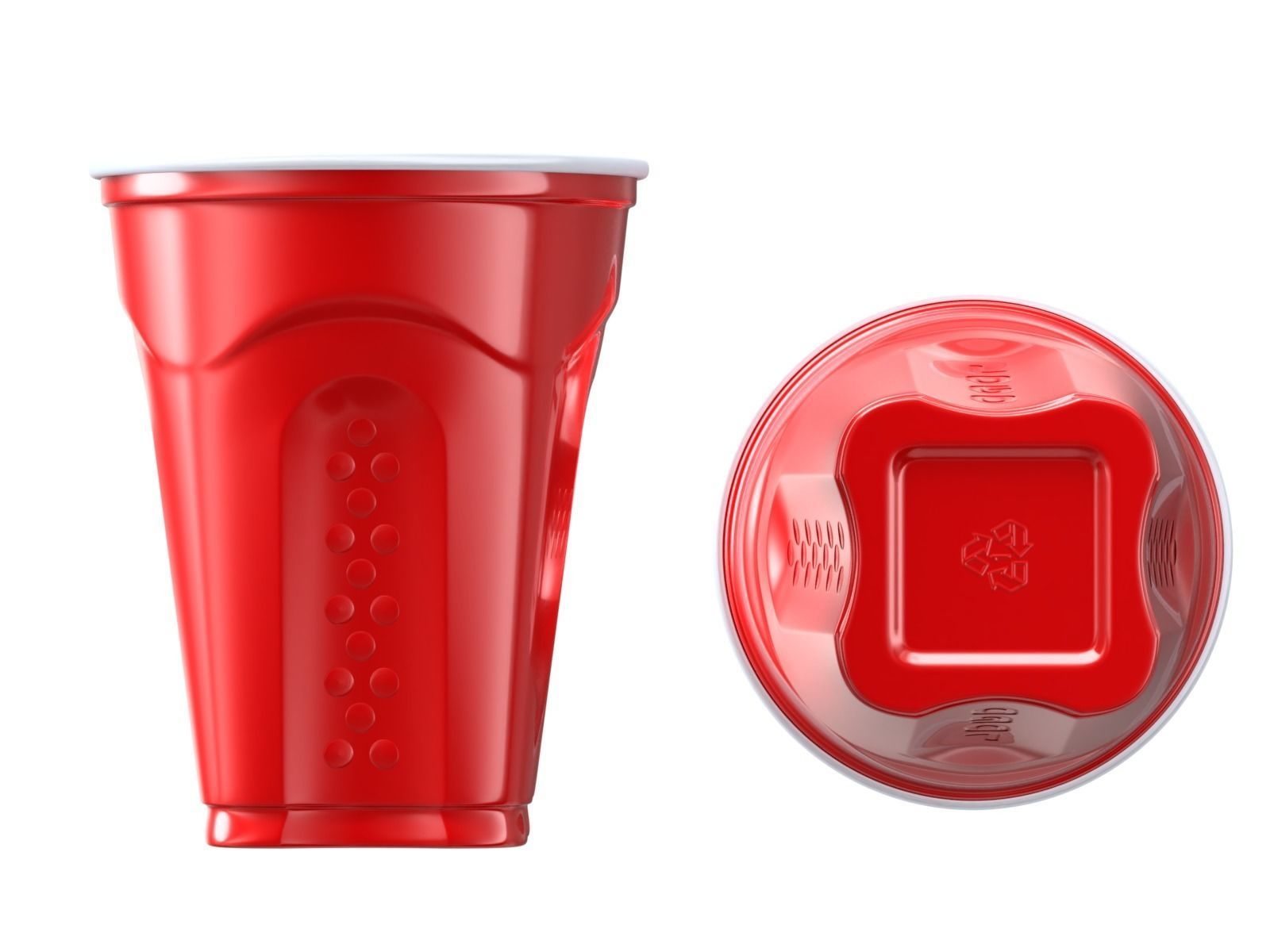 Plastic Cup Model - 1 3D model | CGTrader