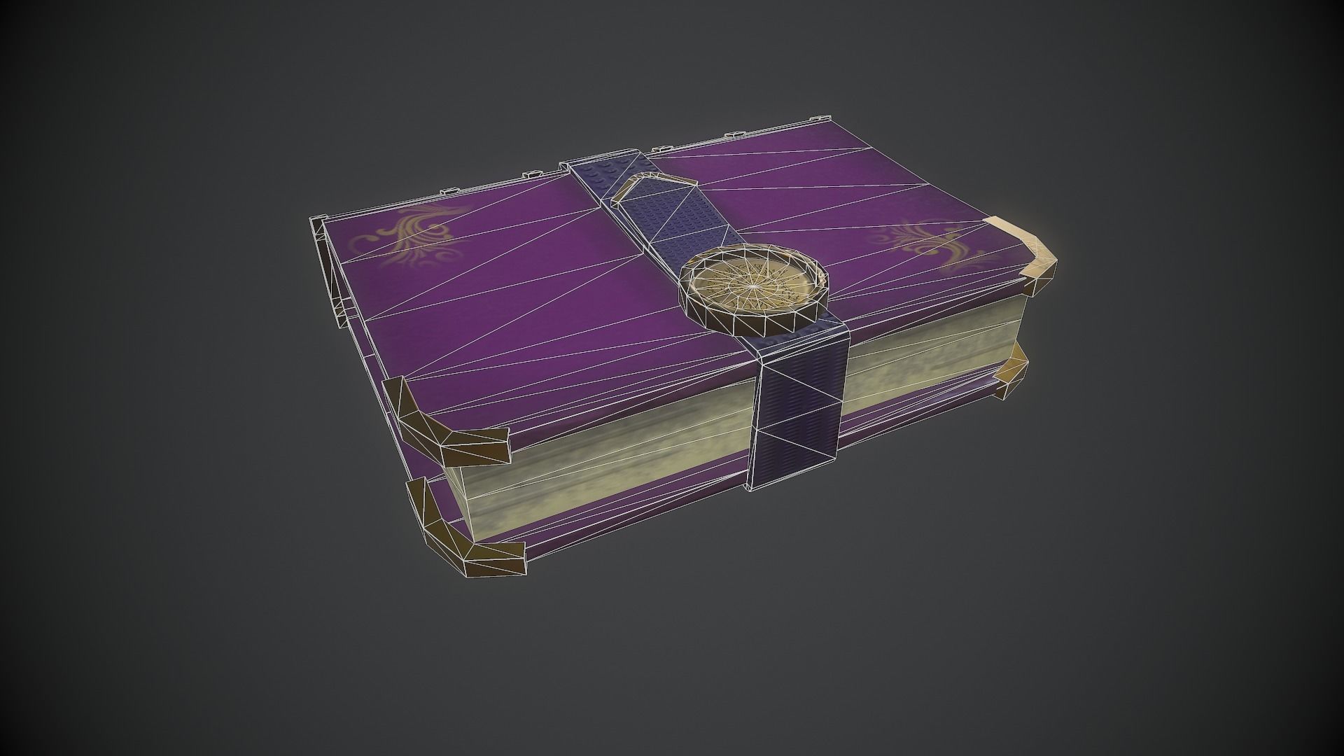 3D model Stylized book VR / AR / low-poly | CGTrader