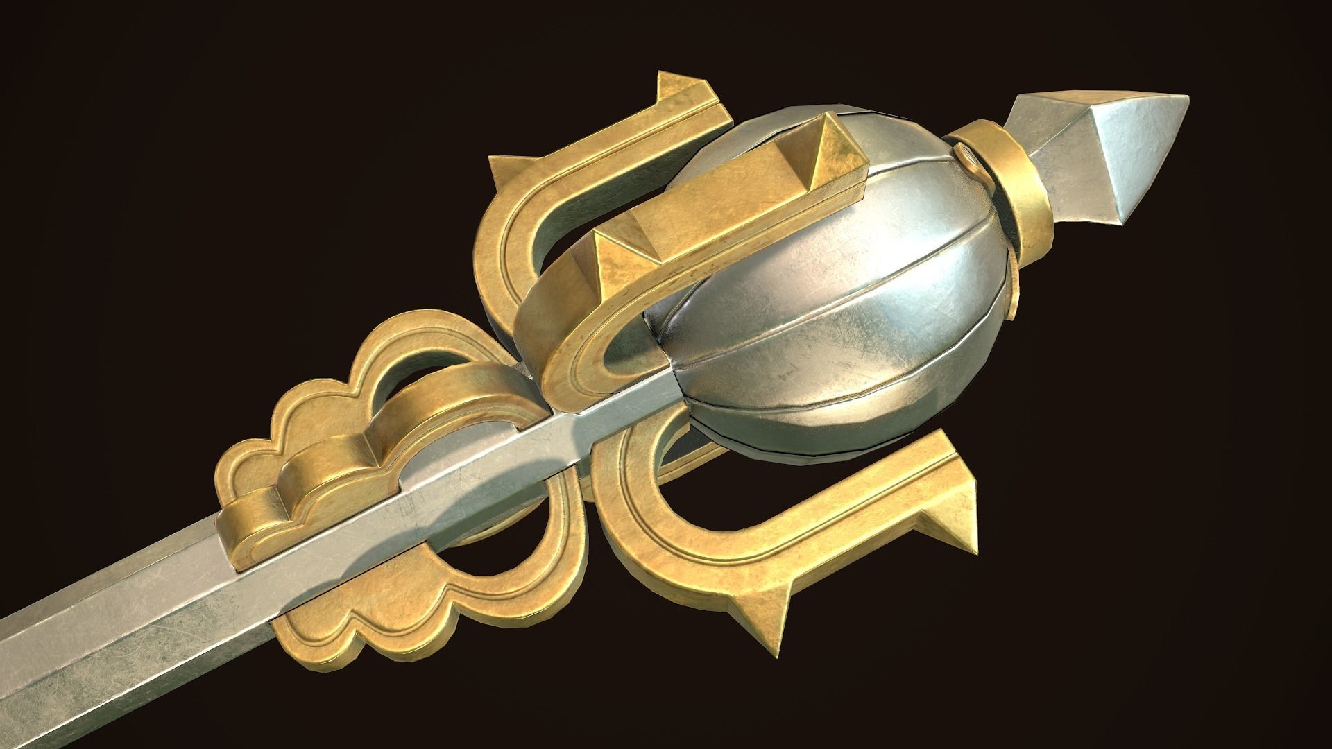3D model Mace 10 VR / AR / low-poly | CGTrader
