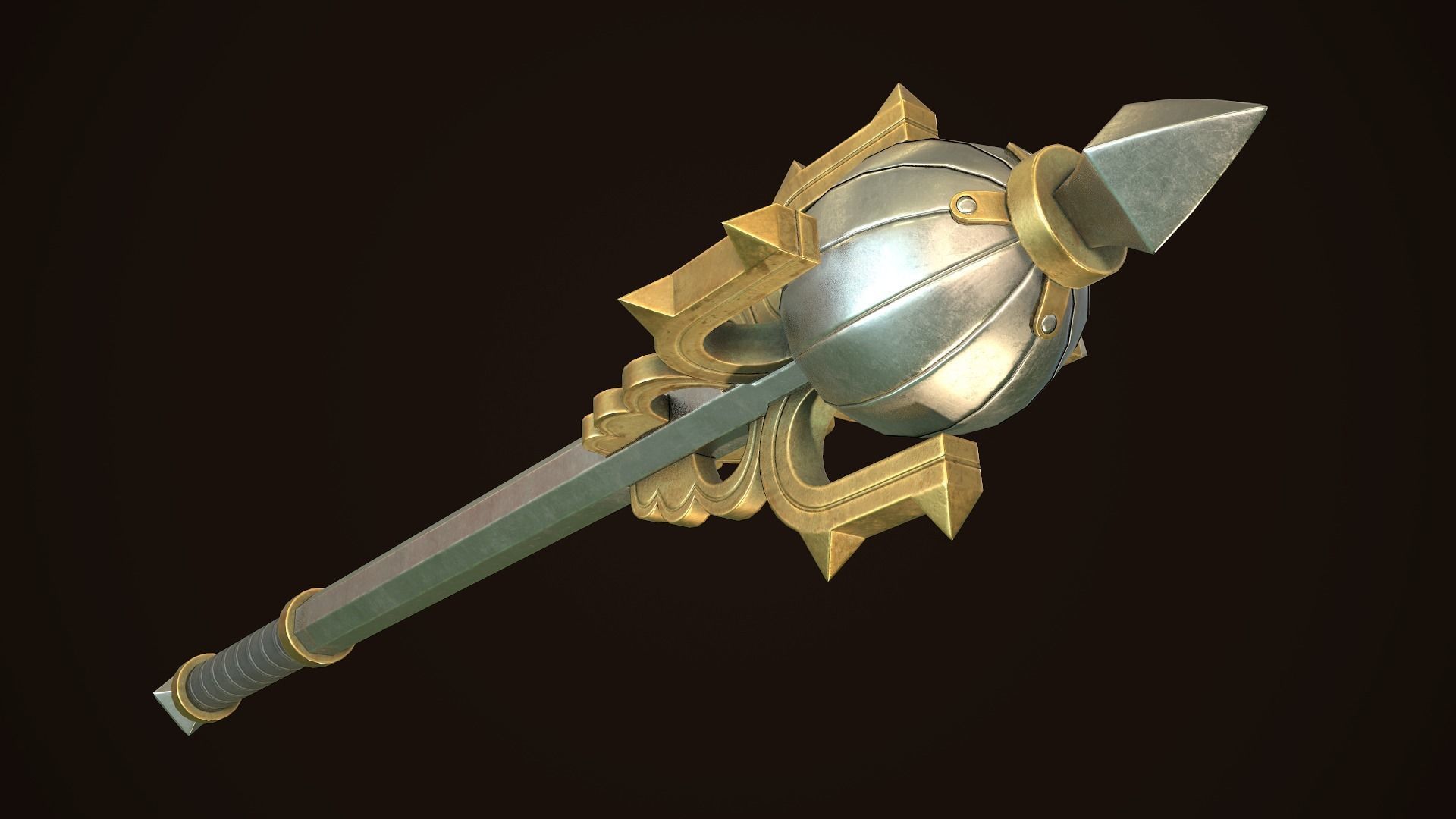Collection of Maces 2 VR / AR / low-poly | CGTrader