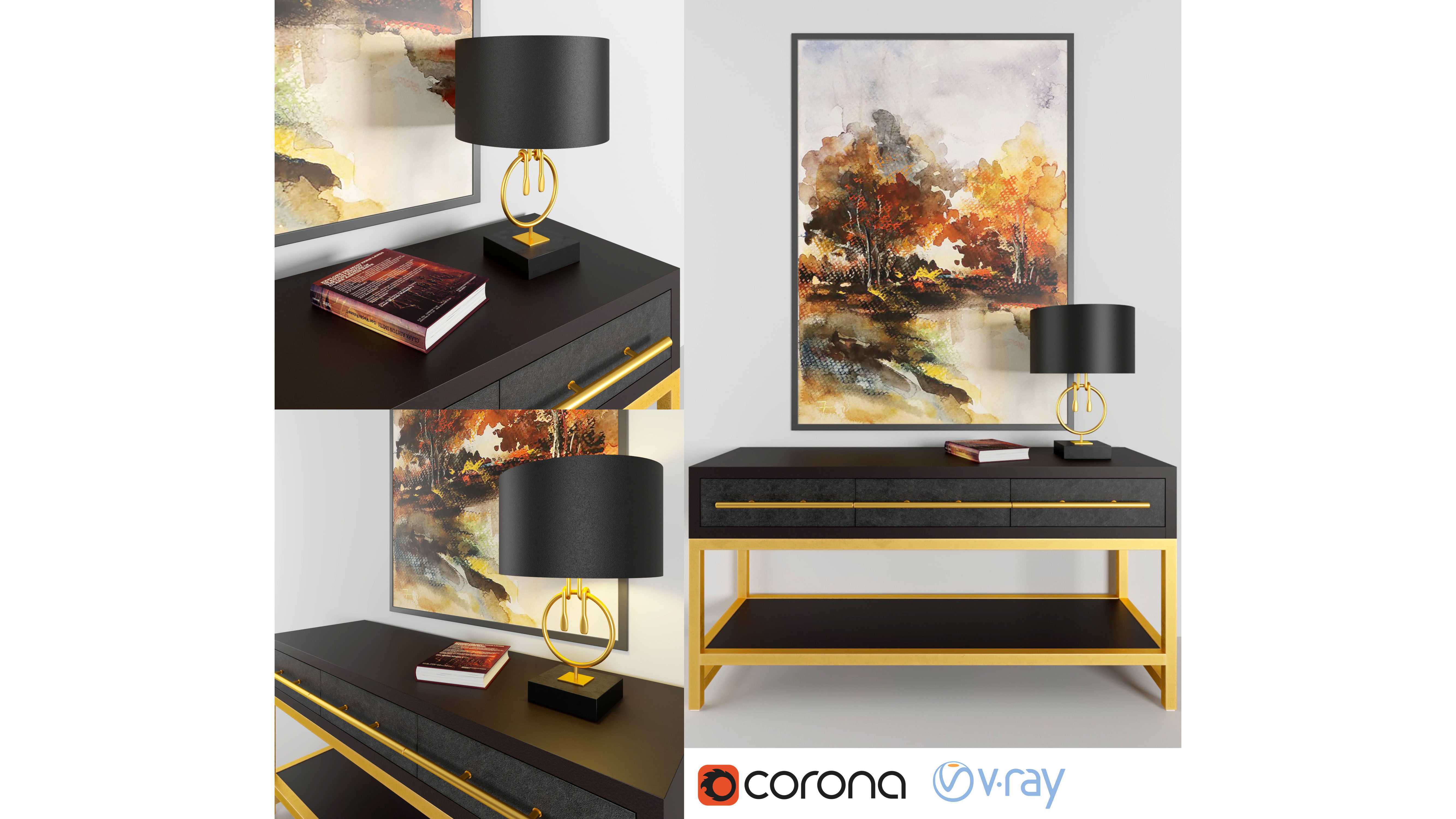 console 3D model | CGTrader